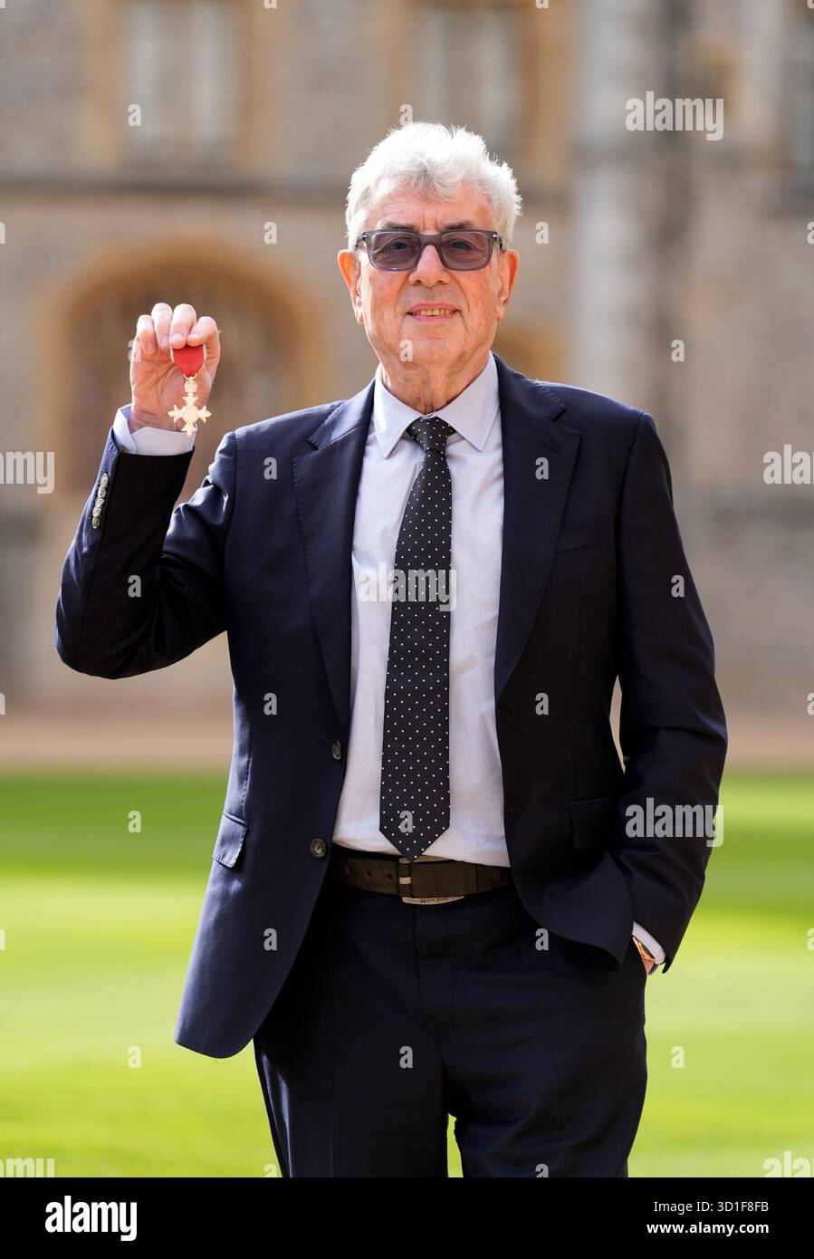 Graham Gouldman after he was made a Member of the Order of the British ...