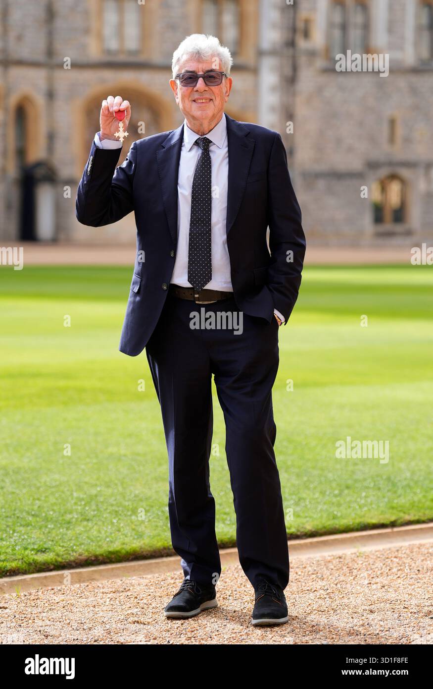 Graham Gouldman after he was made a Member of the Order of the British ...