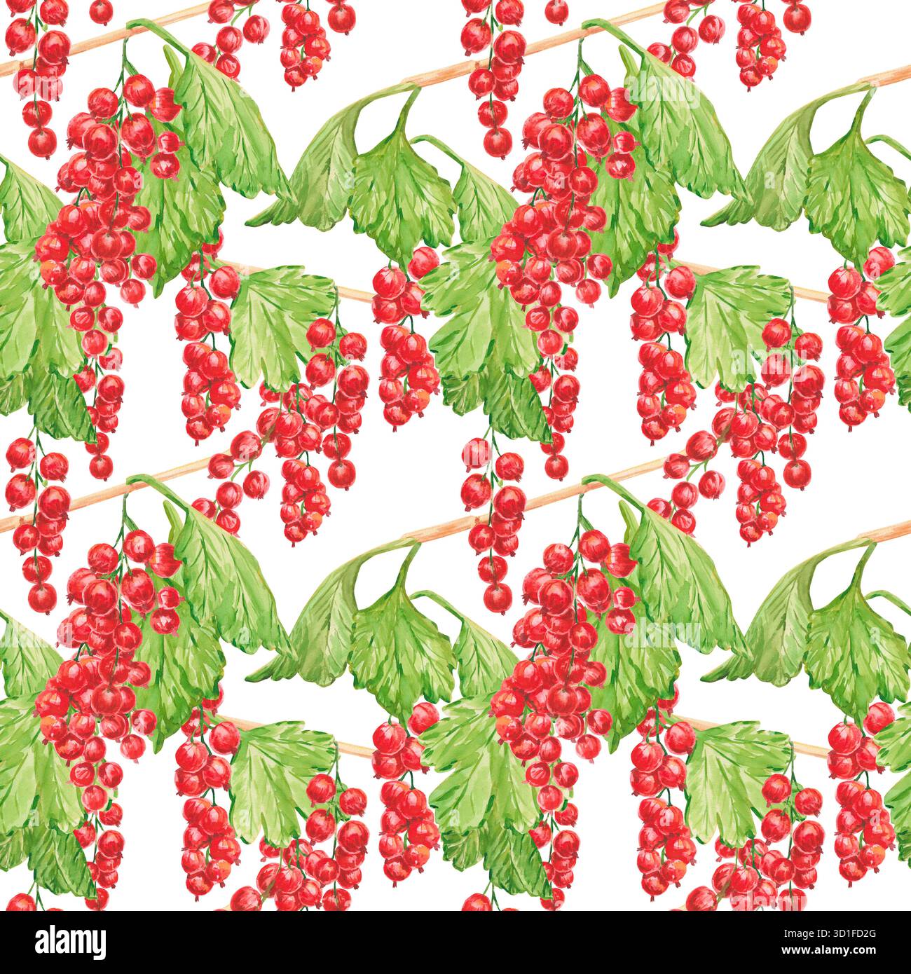 Red currant wallpaper Cut Out Stock Images & Pictures - Alamy