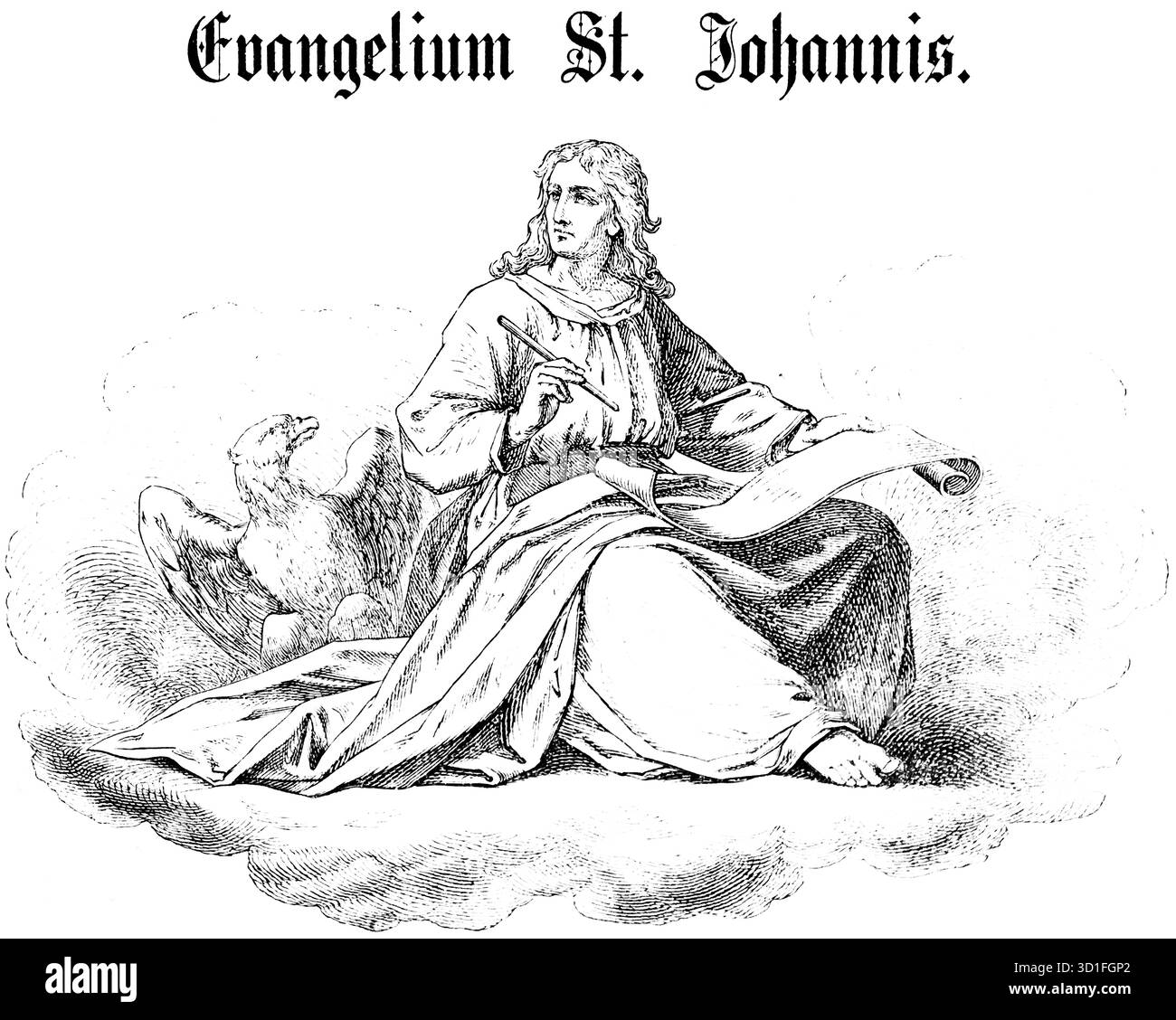 Introduction to the Gospel of John, John the Baptist, Eagle, Scroll ...