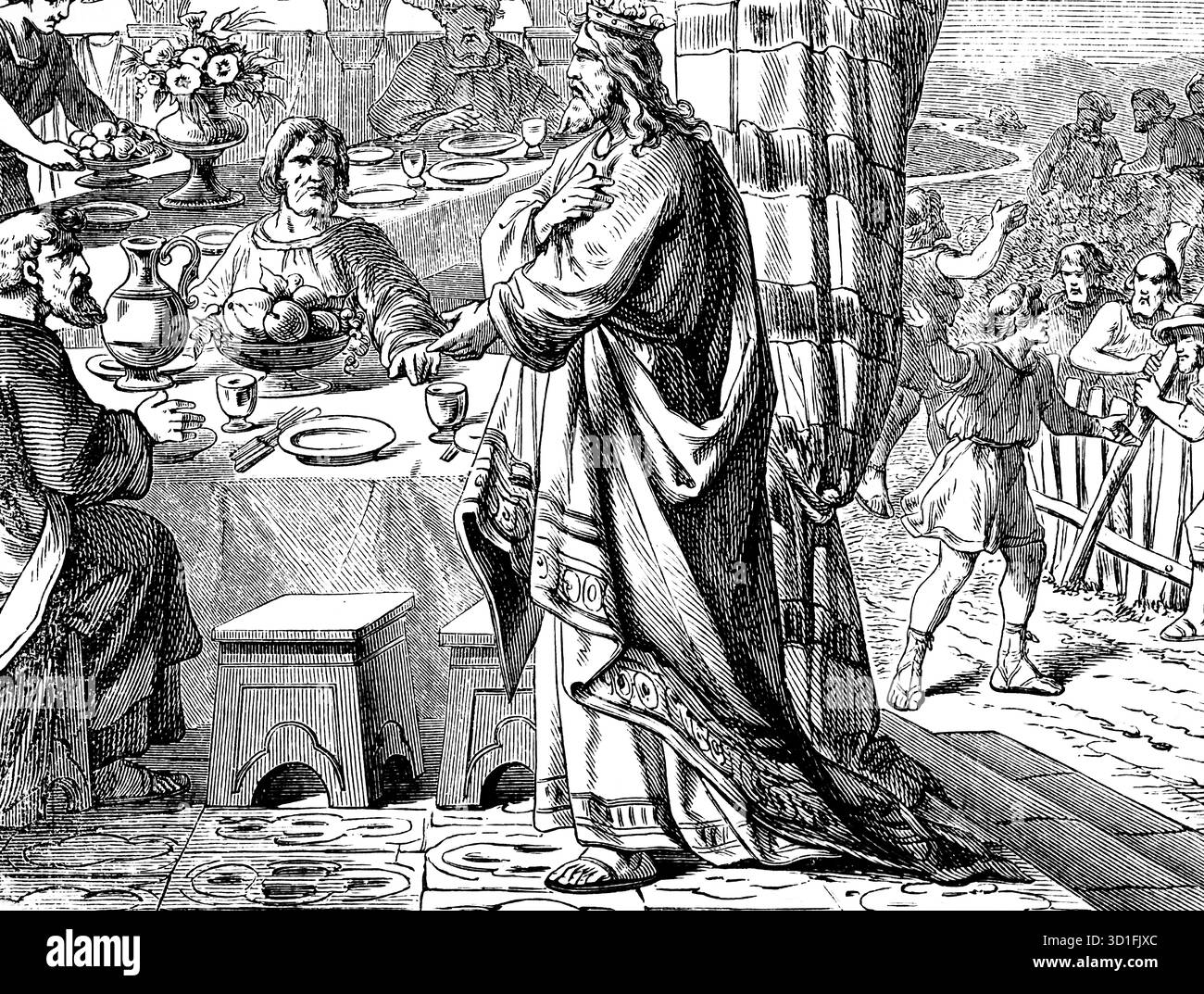 The Great Supper, the Master of the House had poor, crippled, lame and ...