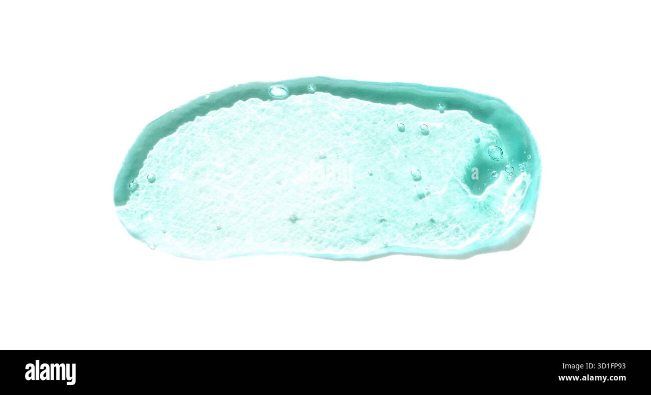 Clear blue gel texture Cut Out Stock Images & Pictures - Alamy
