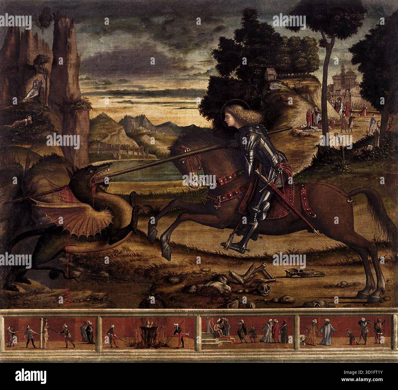 CARPACCIO, Vittore (b. 1472, Venezia, d. 1526, Capodistria) St George ...