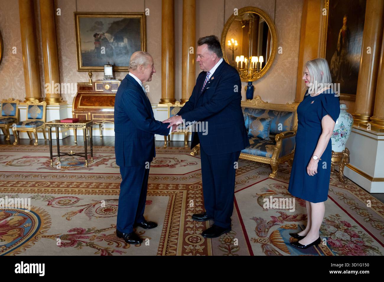 King Charles III receives Lieutenant-Governor of Nova Scotia, Michael ...