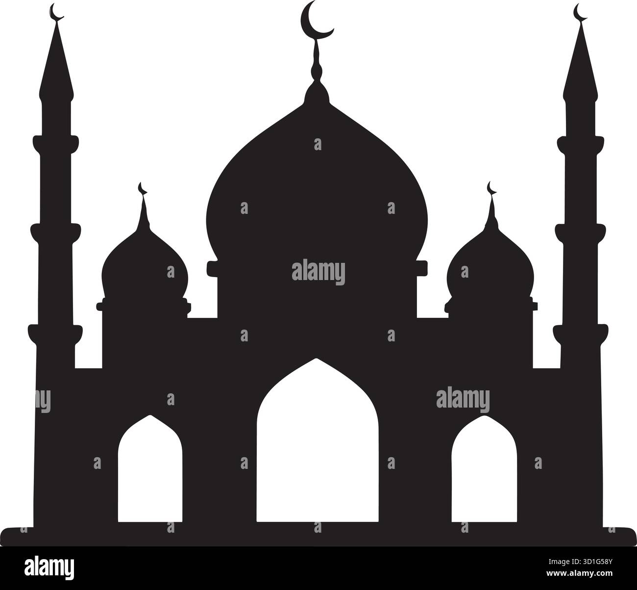 Islamic travel tour vector Stock Vector Images - Alamy