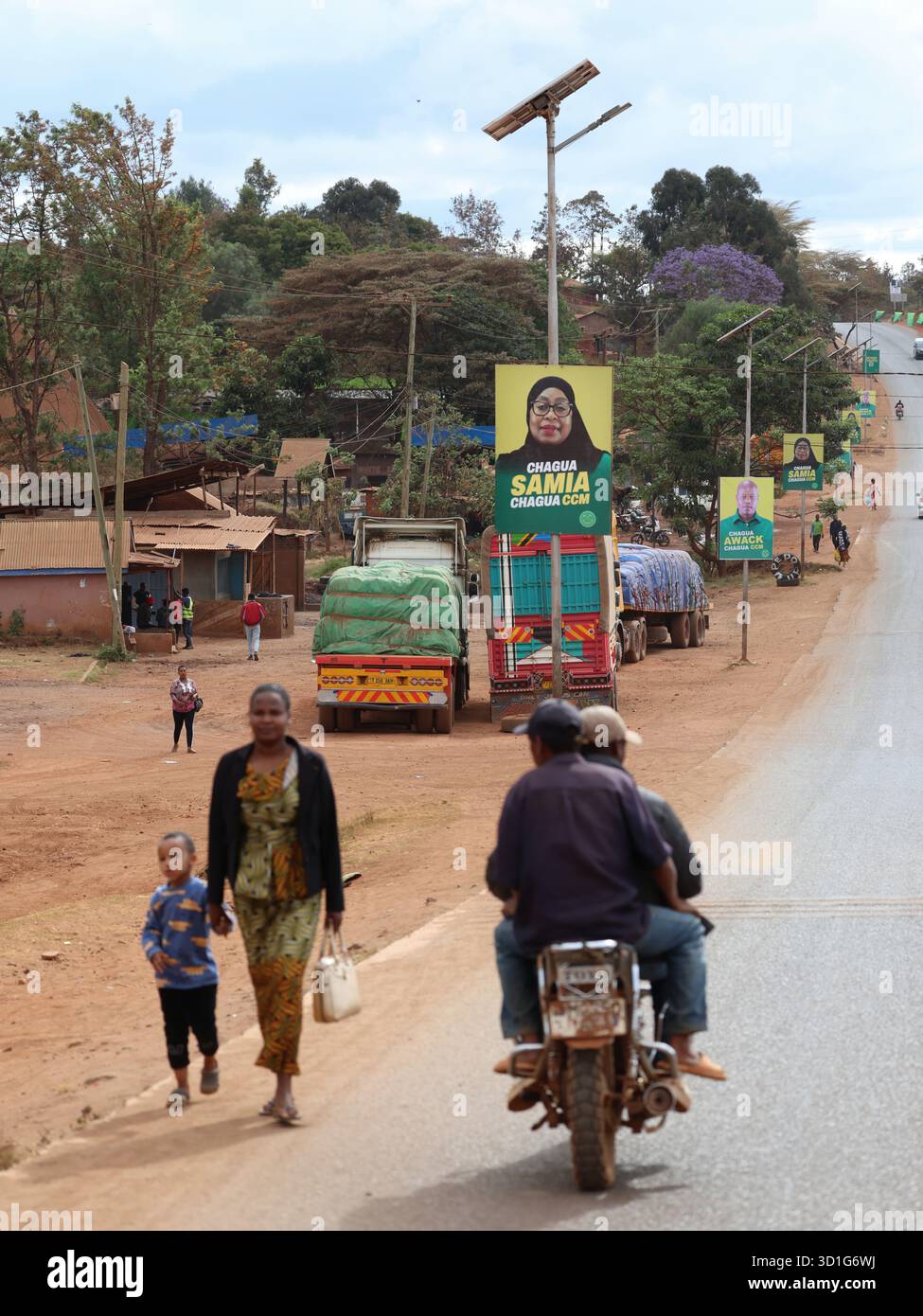 Tanzania president samia suluhu hi-res stock photography and images - Alamy