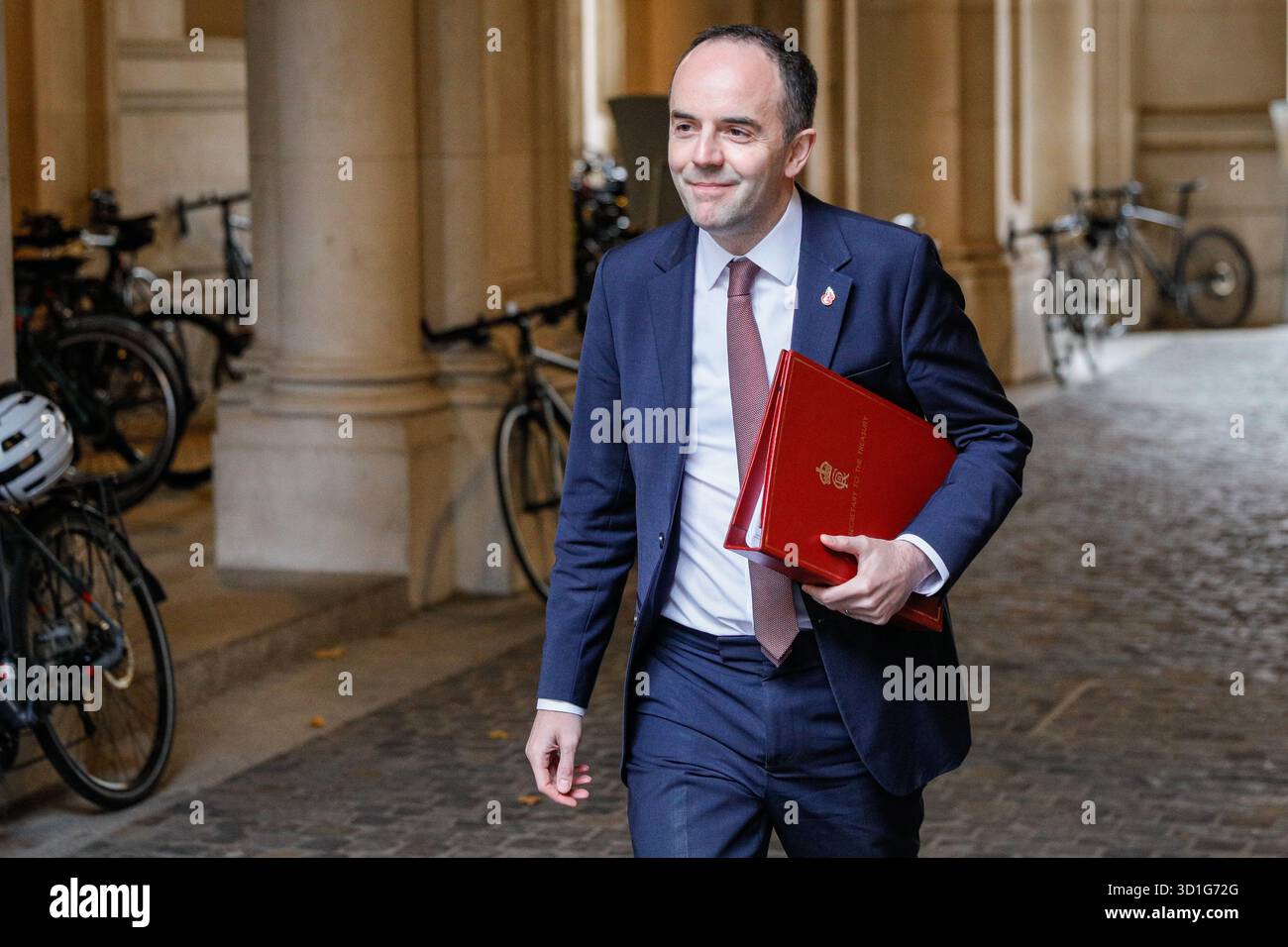 London, UK. 28th Oct 2025. James Murray, Chief Secretary to the ...