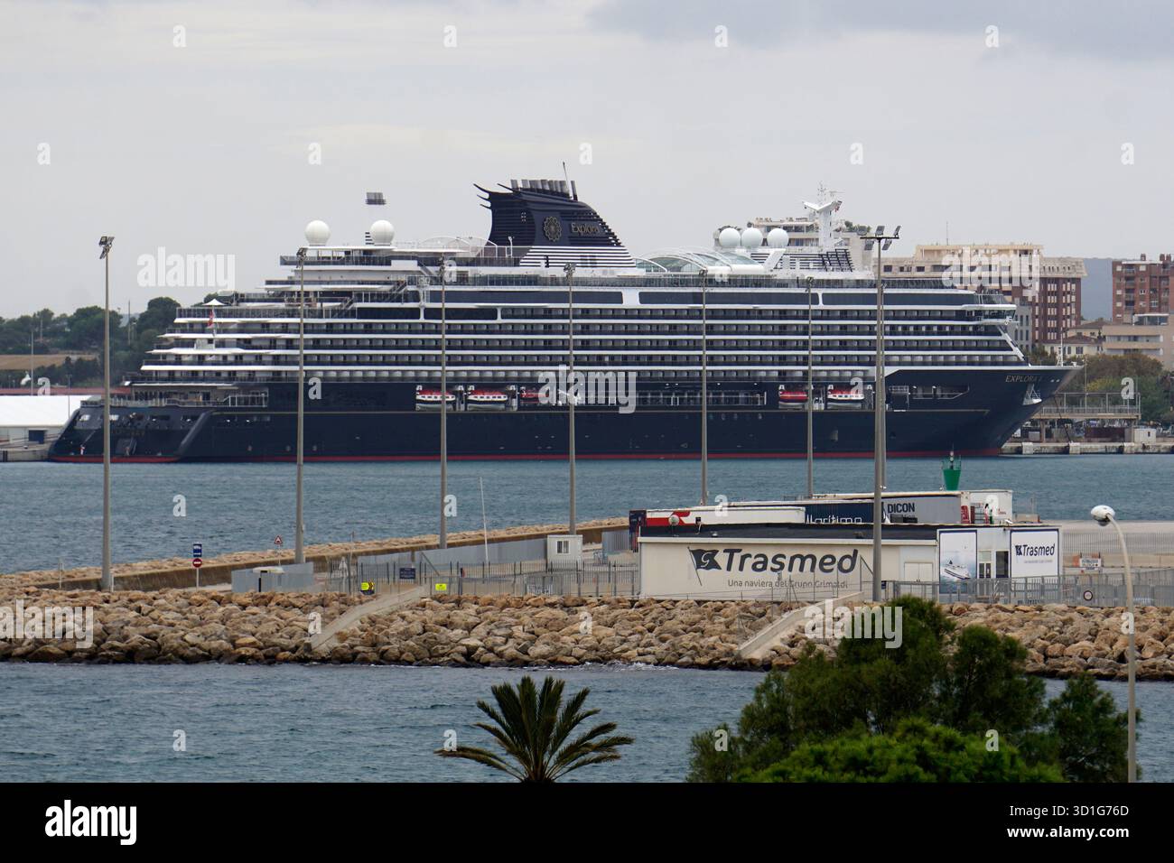 The cruise ship 'Explora II' of the Explora Journeys company is ...