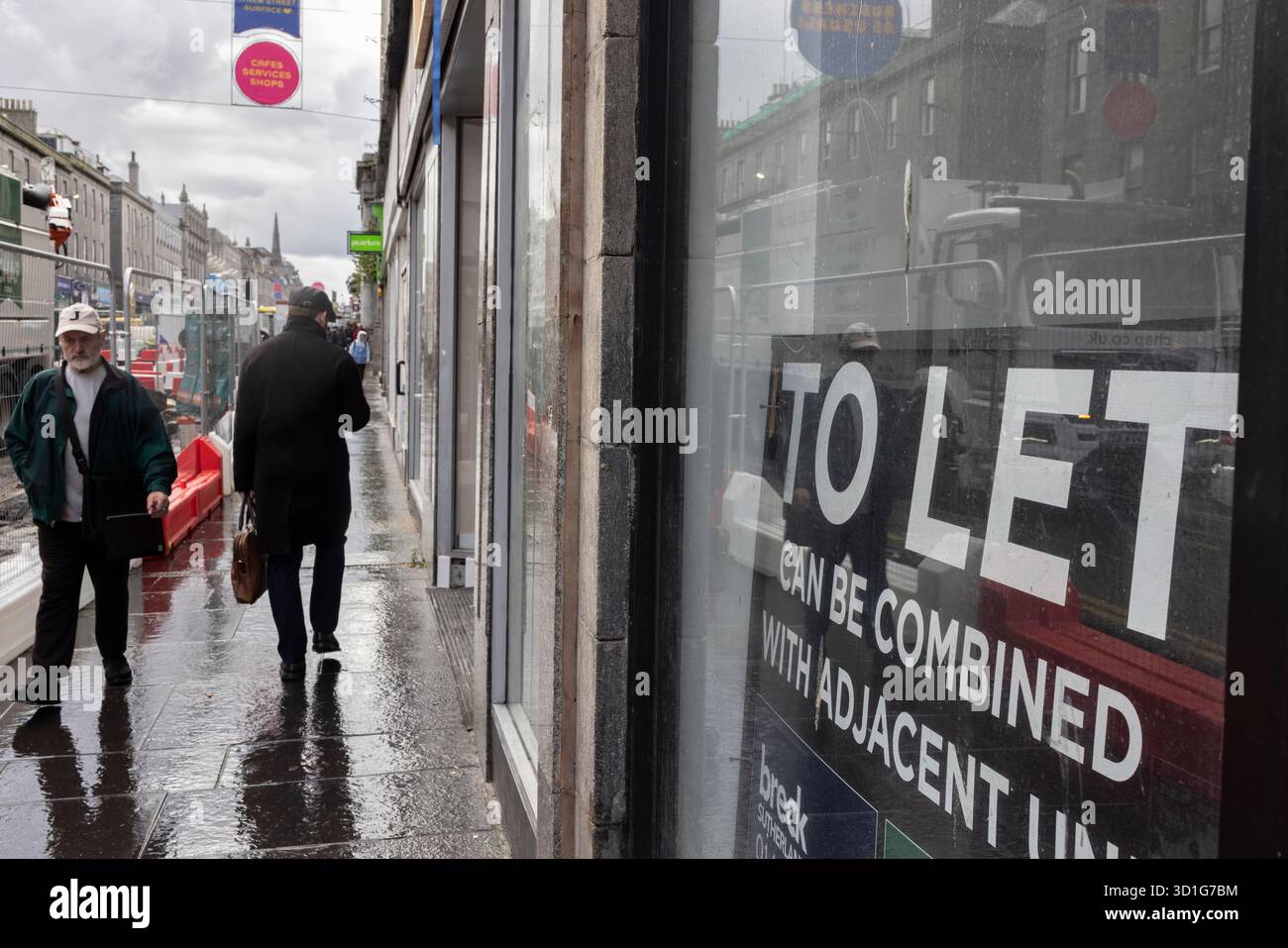 Views of Union Street main shopping street which has many vacant ...
