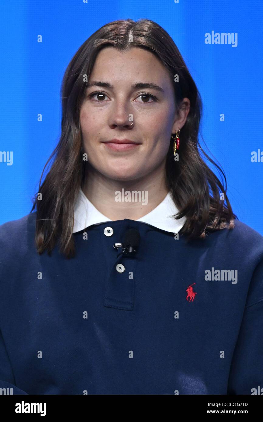 Freestyle moguls skier Jaelin Kauf attends the 'Team USA Media Summit ...
