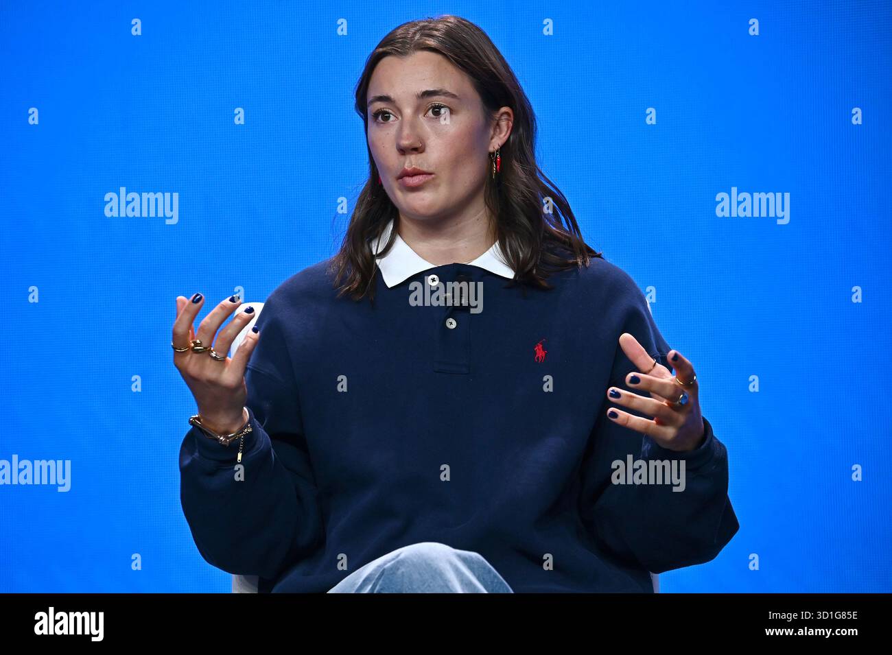 Freestyle moguls skier Jaelin Kauf attends the 'Team USA Media Summit ...