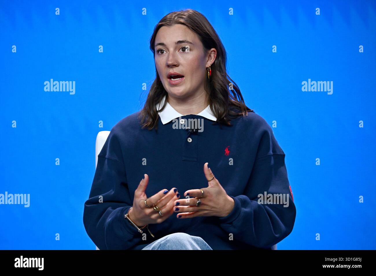 Freestyle moguls skier Jaelin Kauf attends the 'Team USA Media Summit ...