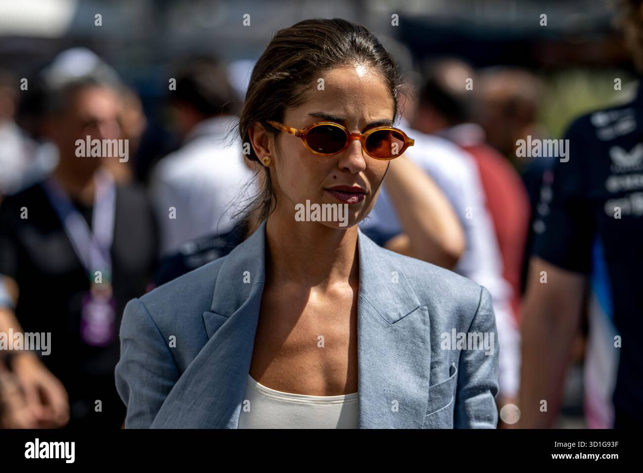 Mexico City, Mexico, 26 2025, Carmen Montero Mundt, George Russell's ...