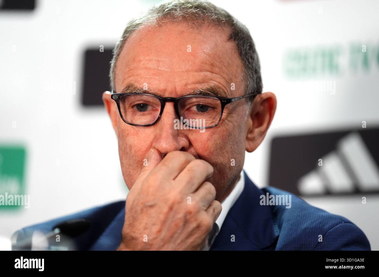 Celtic interim manager Martin O'Neill during a press conference at ...