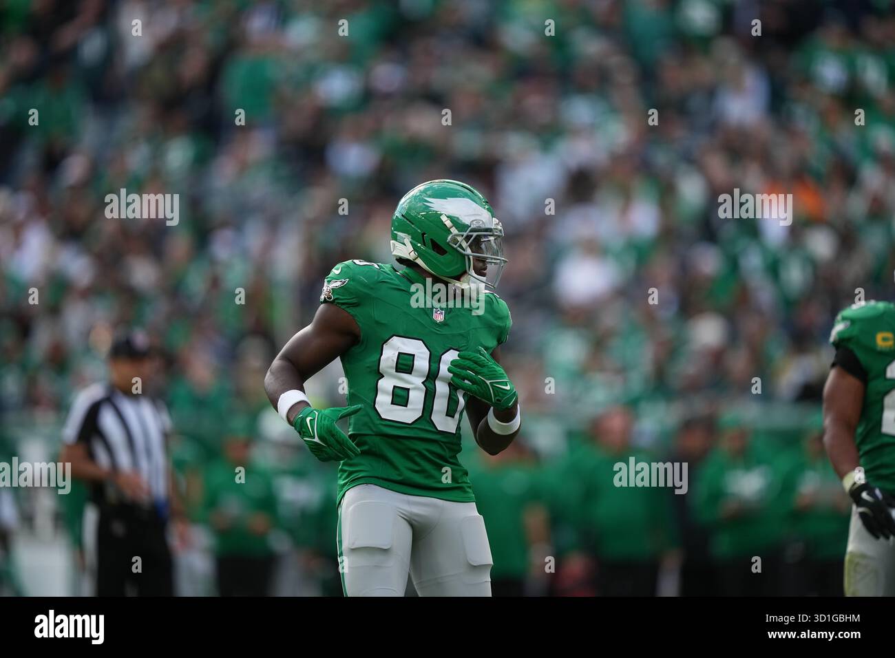 Philadelphia Eagles' Darius Cooper in action during an NFL football ...