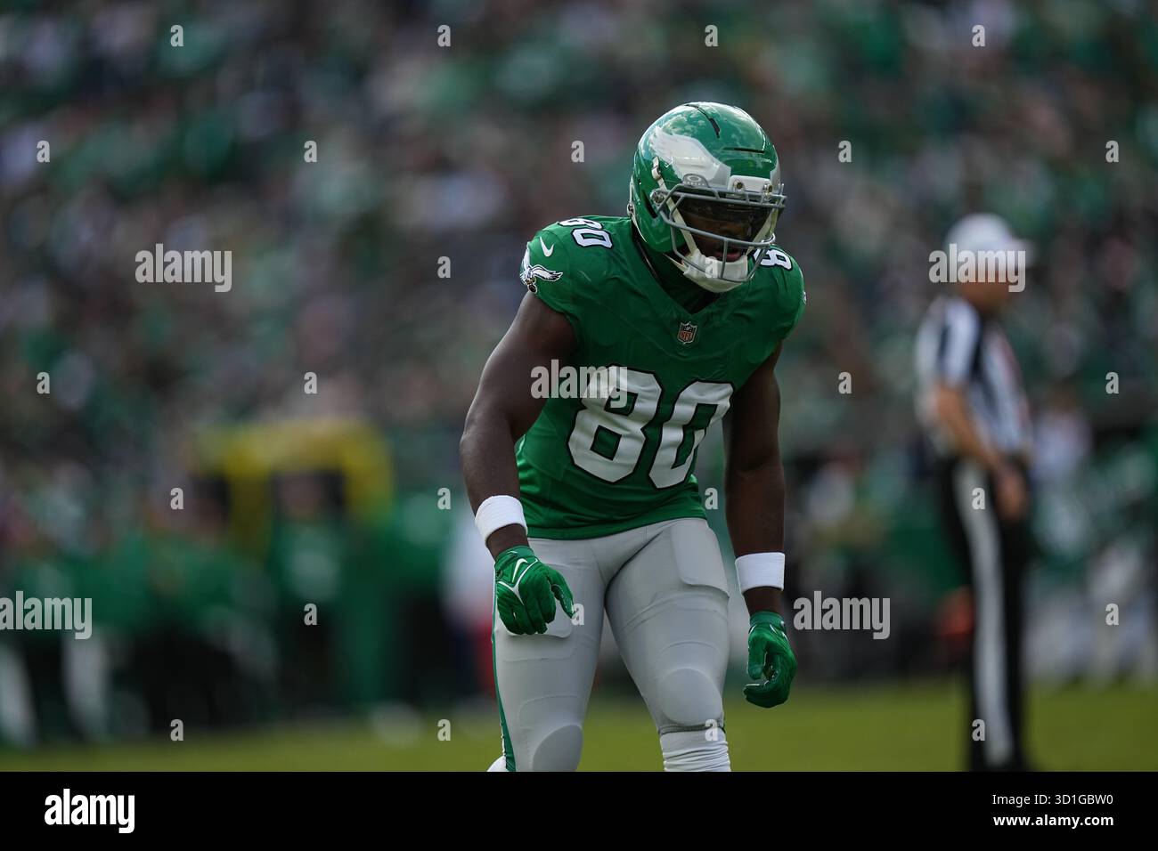 Philadelphia Eagles' Darius Cooper in action during an NFL football ...