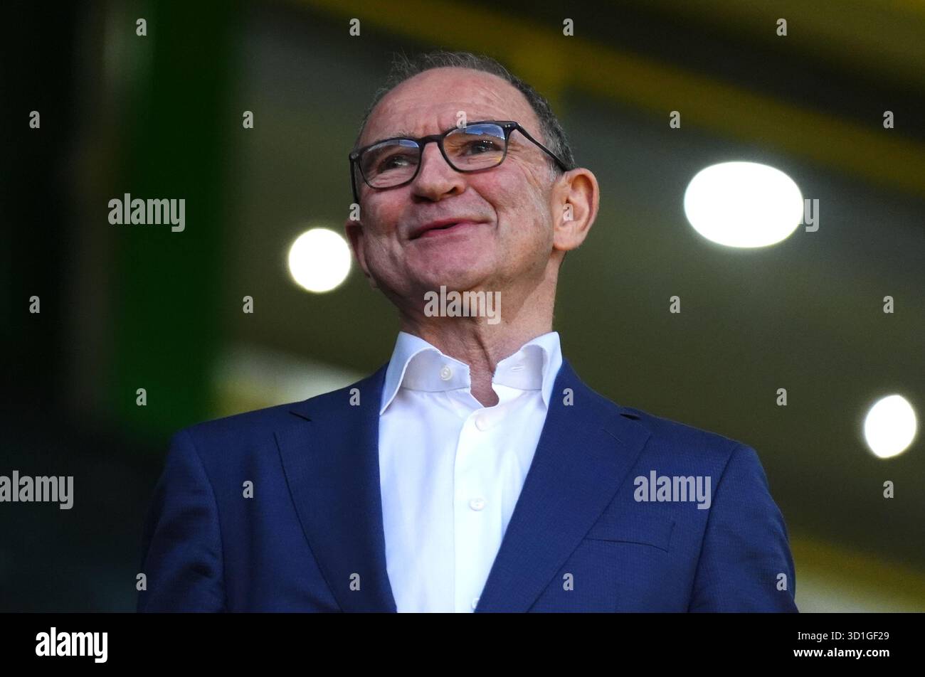 Celtic interim manager Martin O'Neill during a photocall at Celtic Park ...