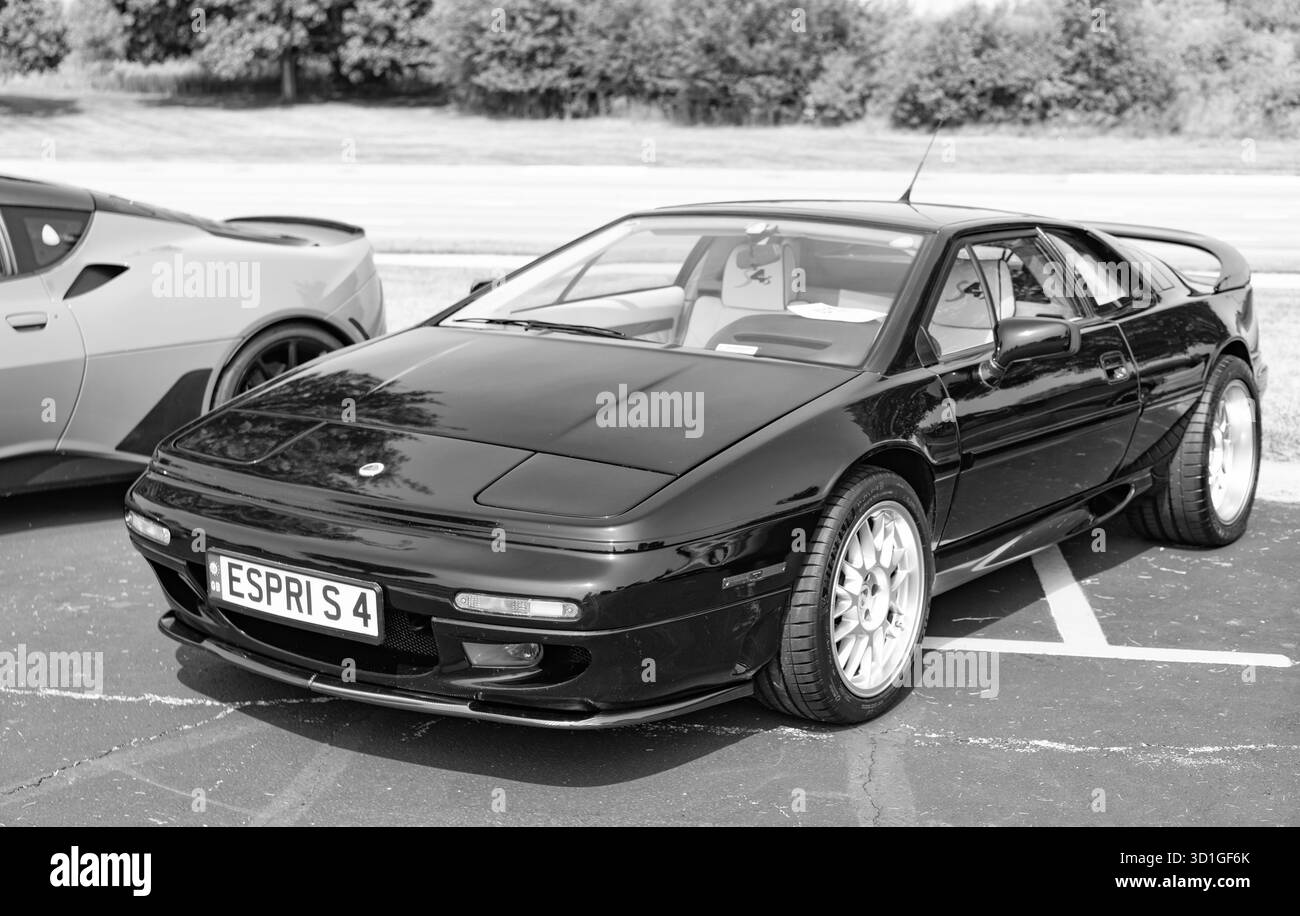 Chicago, Illinois, USA - September 08, 2024: Lotus Esprit S4S model ...