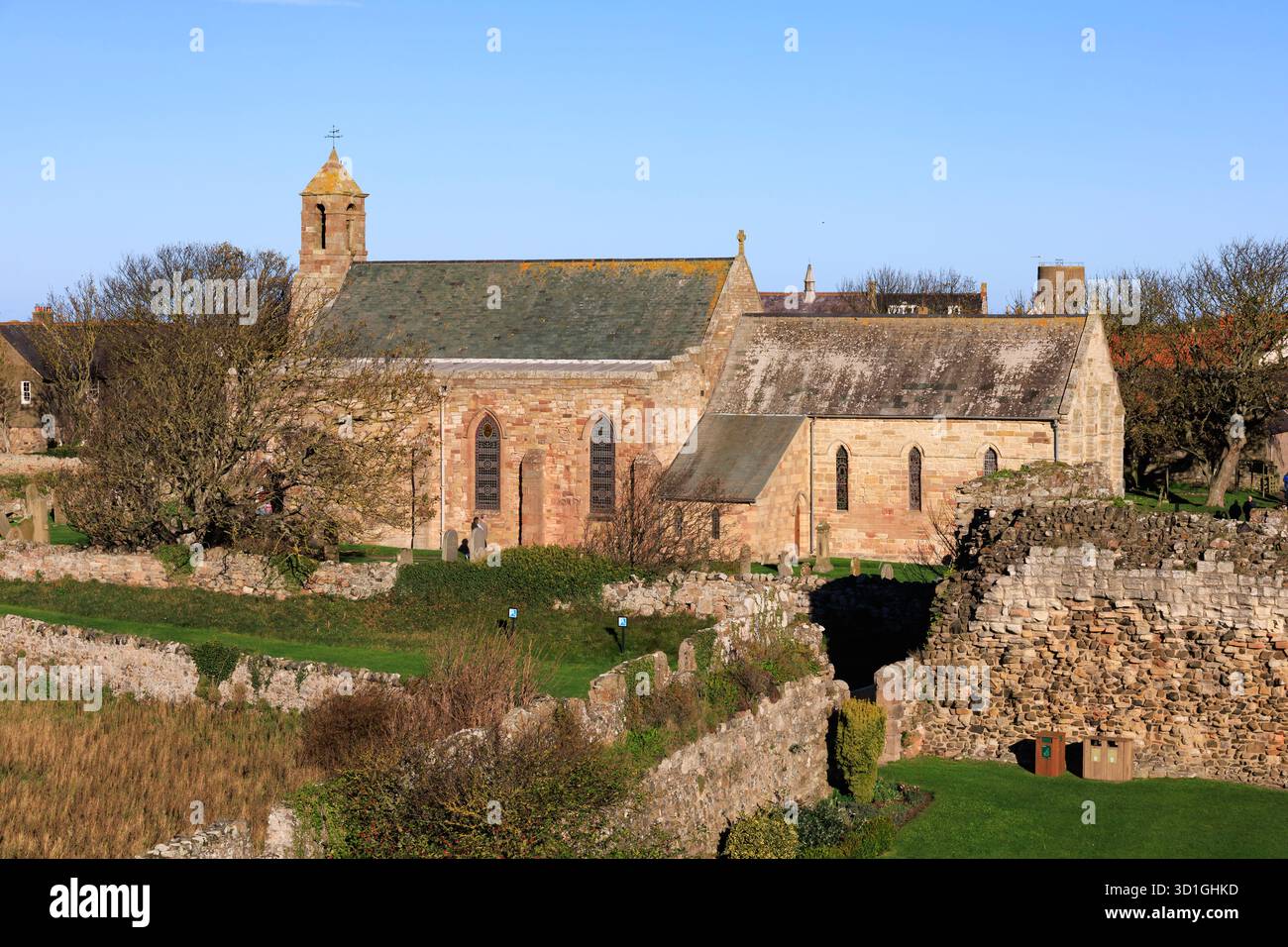 St Mary the Virgin Parish church Holy Island, Lindisfarne ...