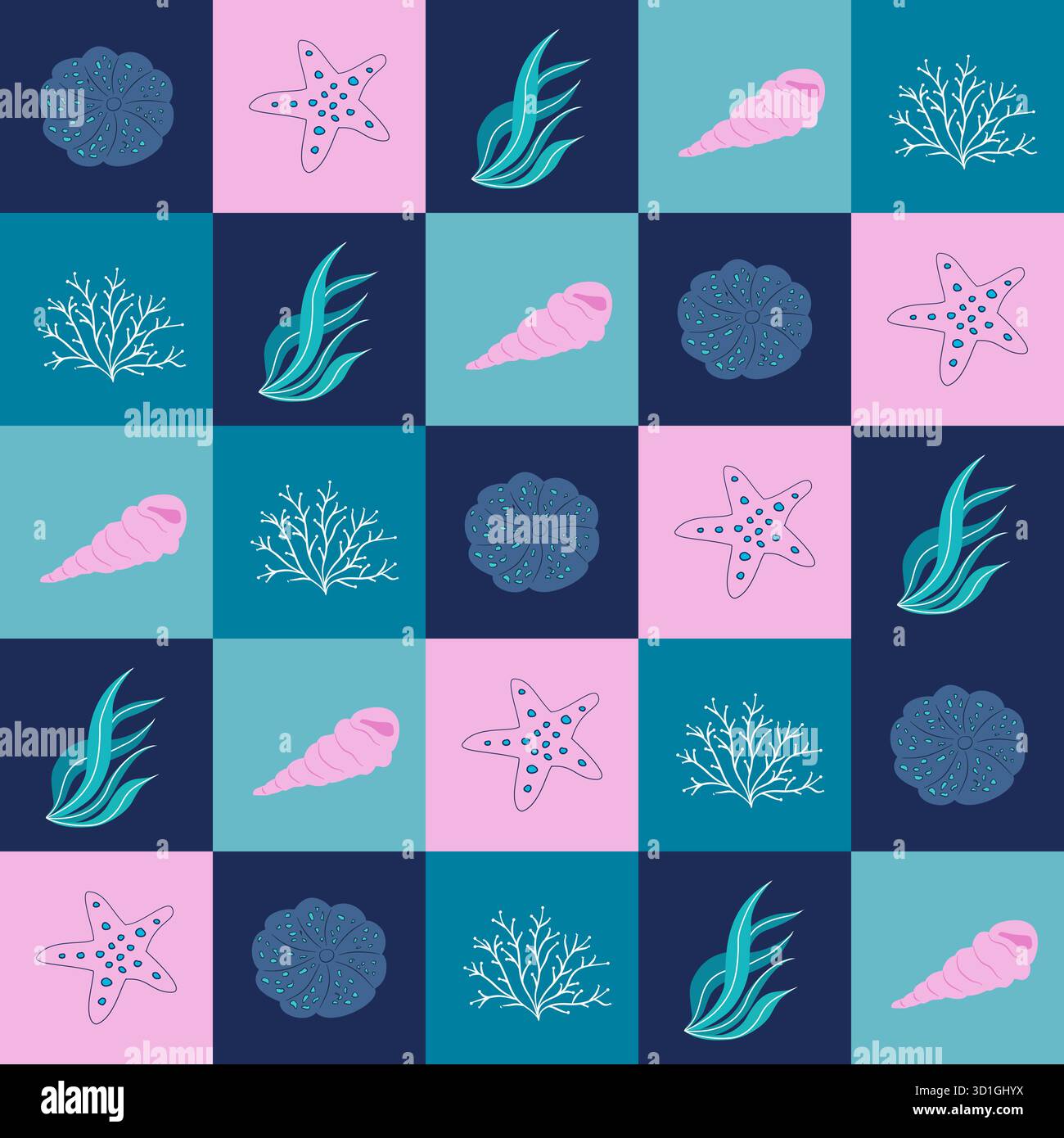 Teal blue flower Stock Vector Images - Alamy