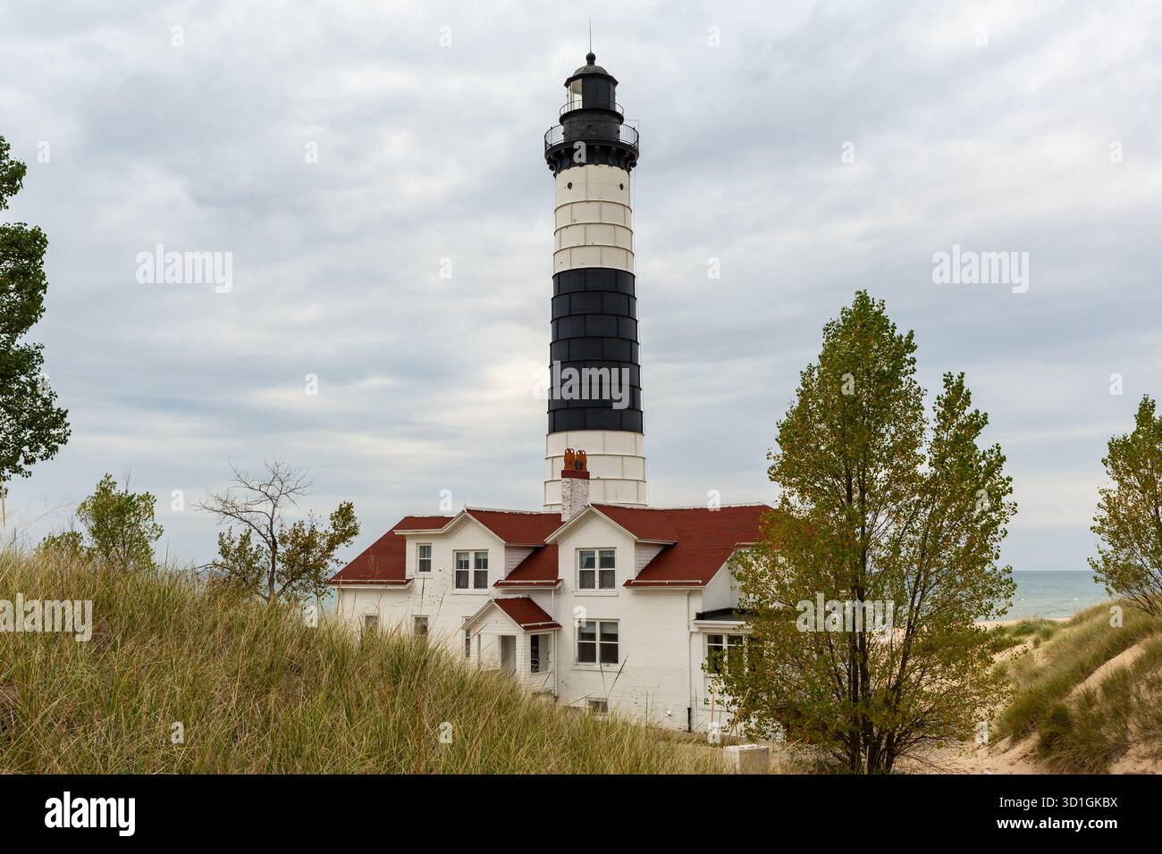 Big Sable Point Light is a lighthouse is located in Ludington State ...