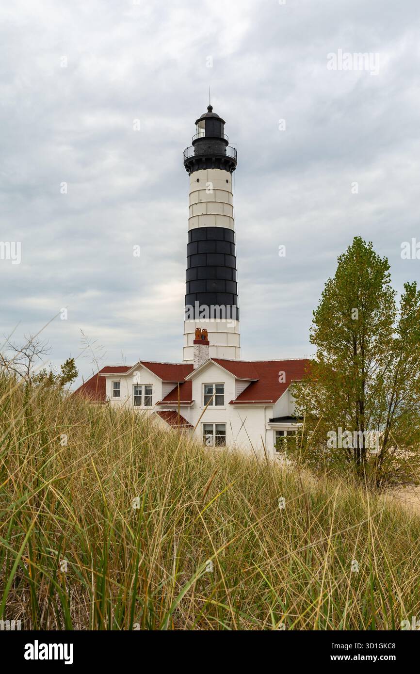 Big Sable Point Light is a lighthouse is located in Ludington State ...
