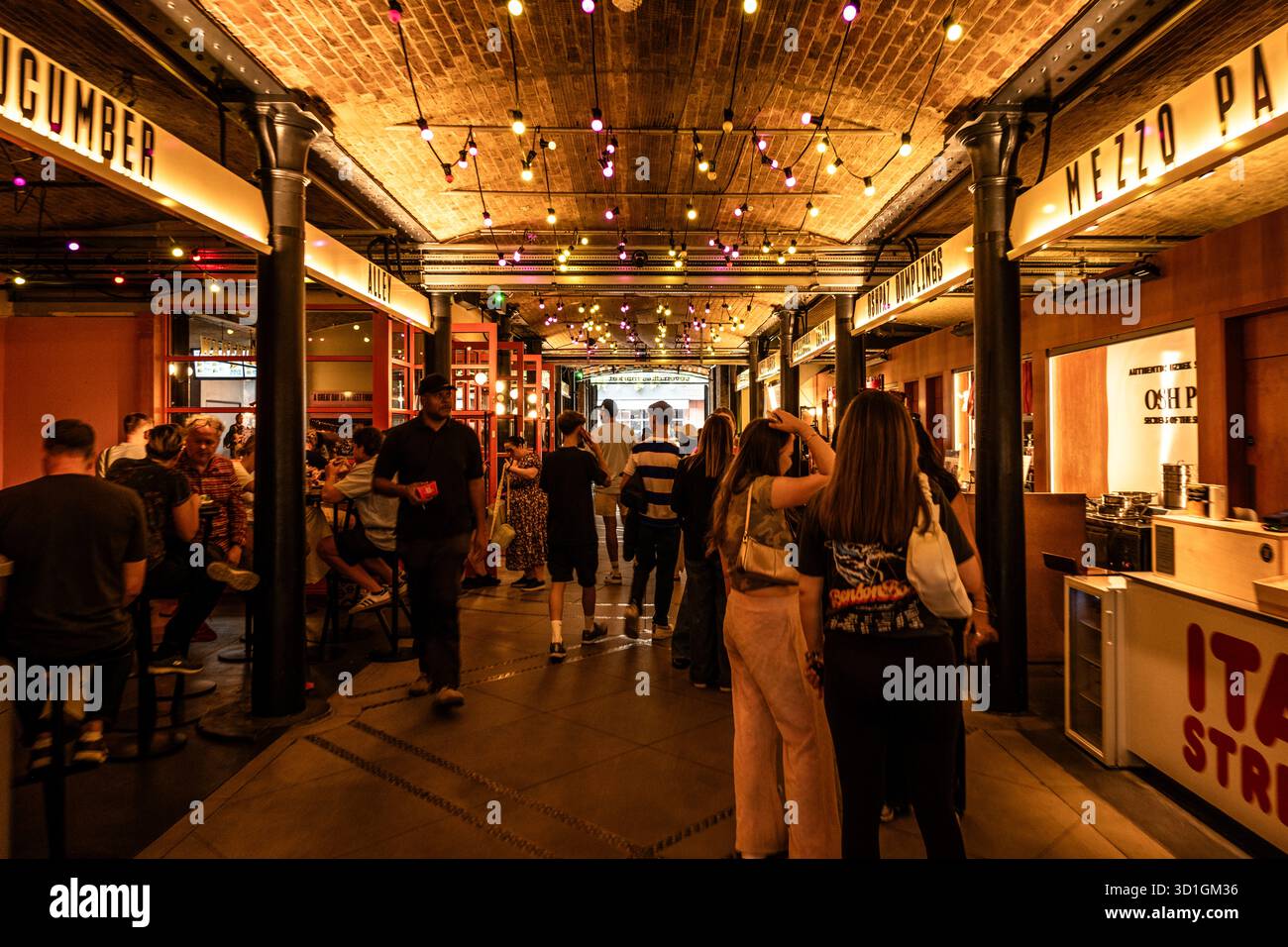 Seven Dials Market – Vibrant Indoor Food Hall in London Stock Photo - Alamy