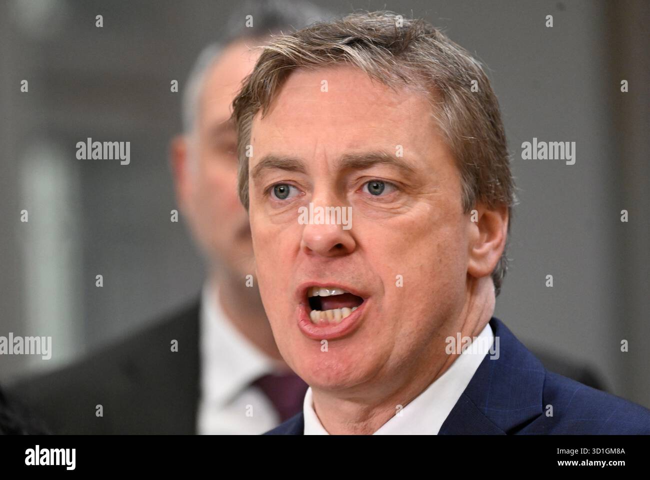 Le député libéral Marc Tanguay. Photo prise à Québec le 6 juin 2025. LA ...