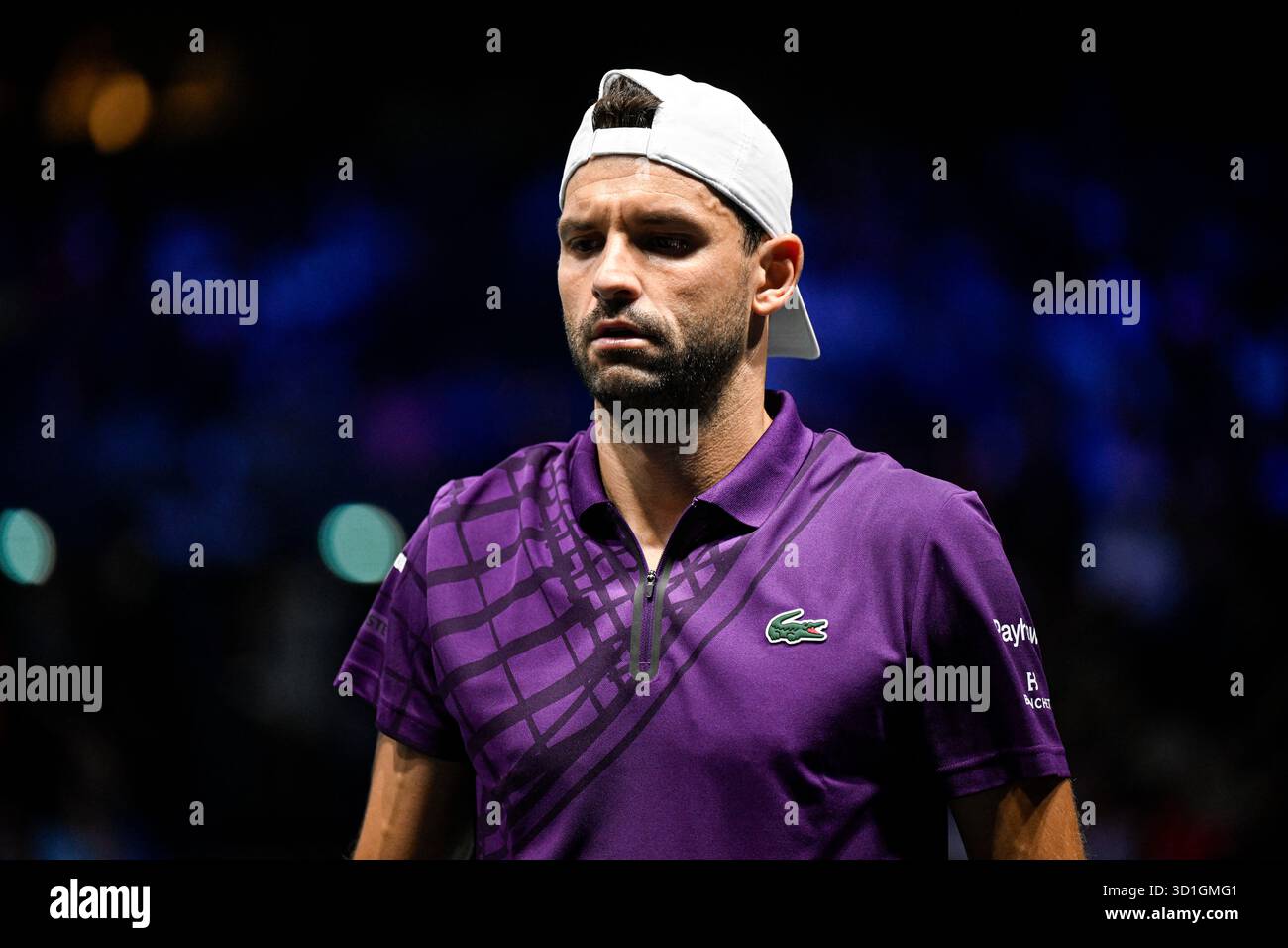 Grigor Dimitrov during the Rolex Paris Masters 1000 ATP tennis ...