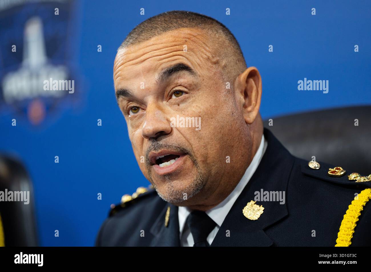 Halifax Police Chief Don MacLean speaks to reporters during a press ...