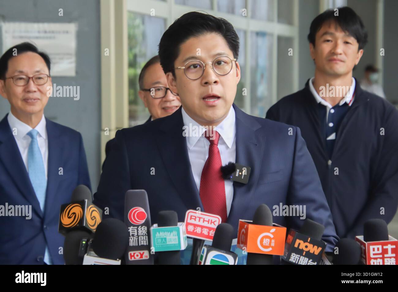 Kenneth Fok Kai-kong (C), member of Legislative Council for Sports ...