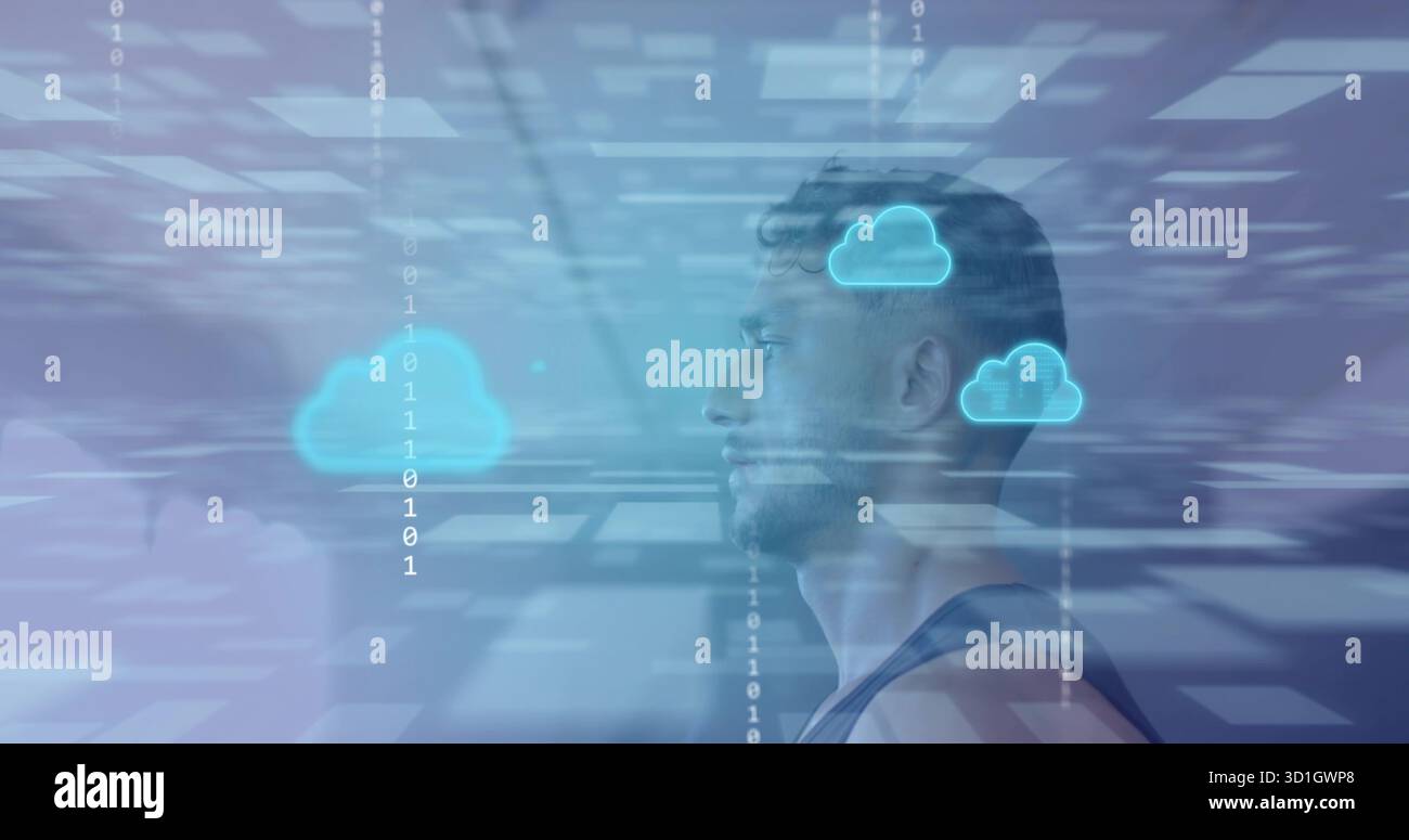 Binary data stream professional cloud hi-res stock photography and ...