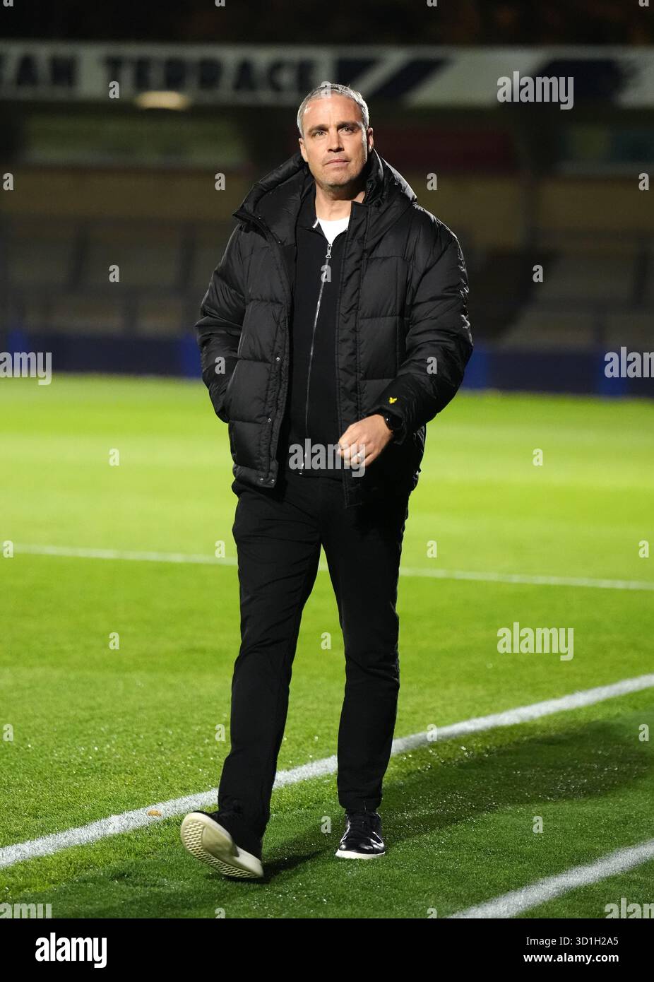 Wycombe Wanderers manager Michael Duff before the Carabao Cup fourth ...