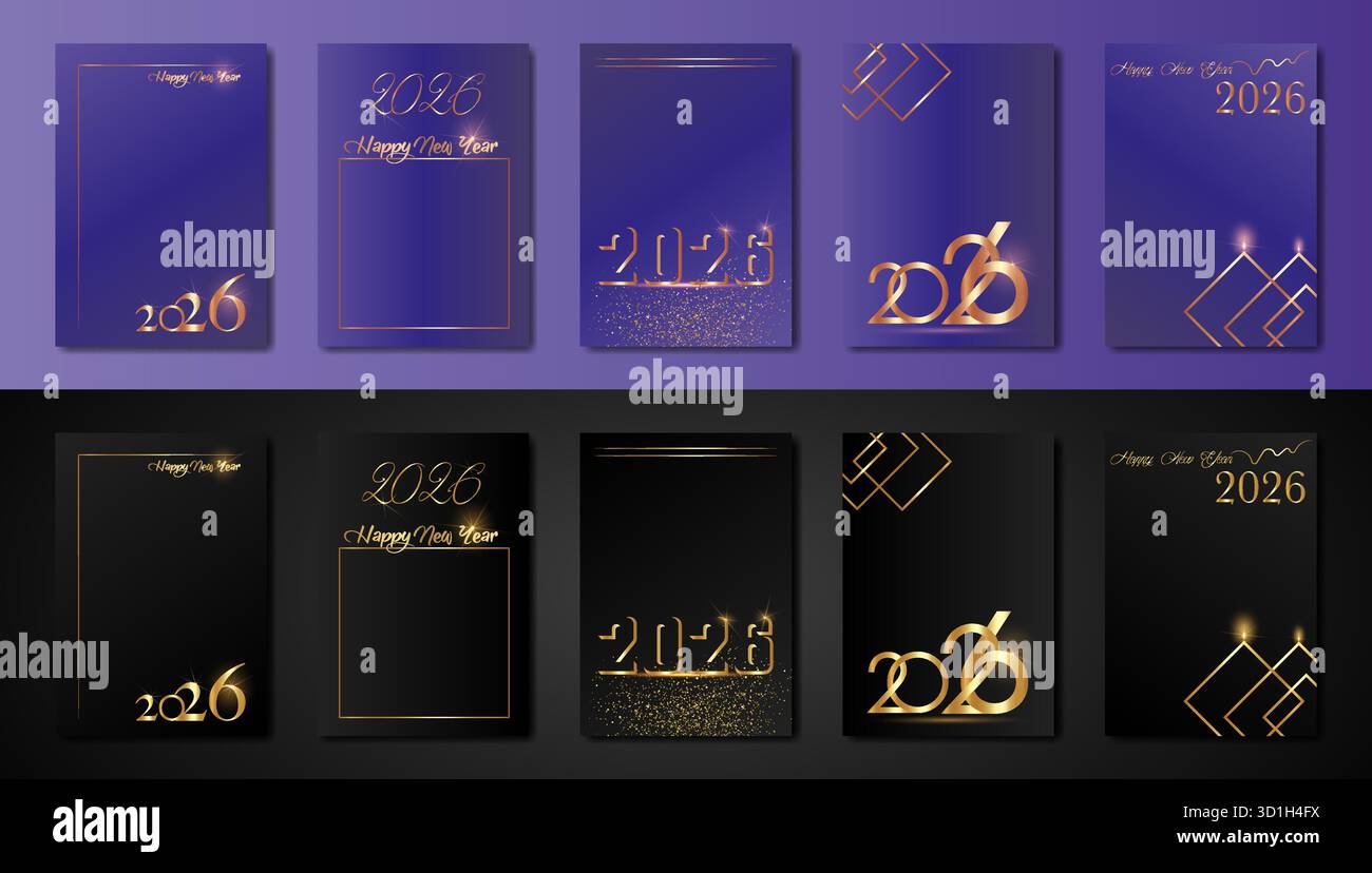 Elegant 2026 calendar layout hi-res stock photography and images - Alamy