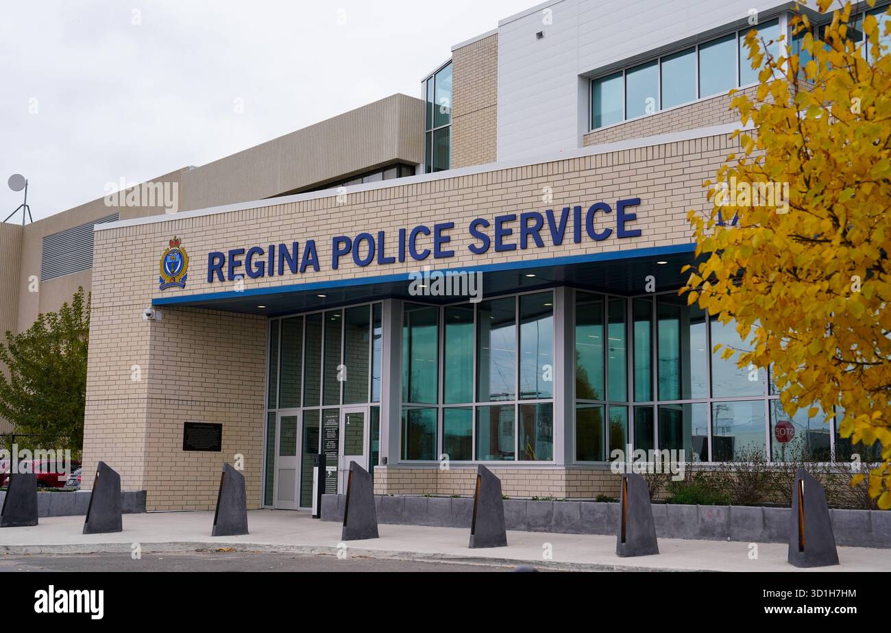 Regina Police Service headquarters in Regina, on Tuesday, October 28 ...