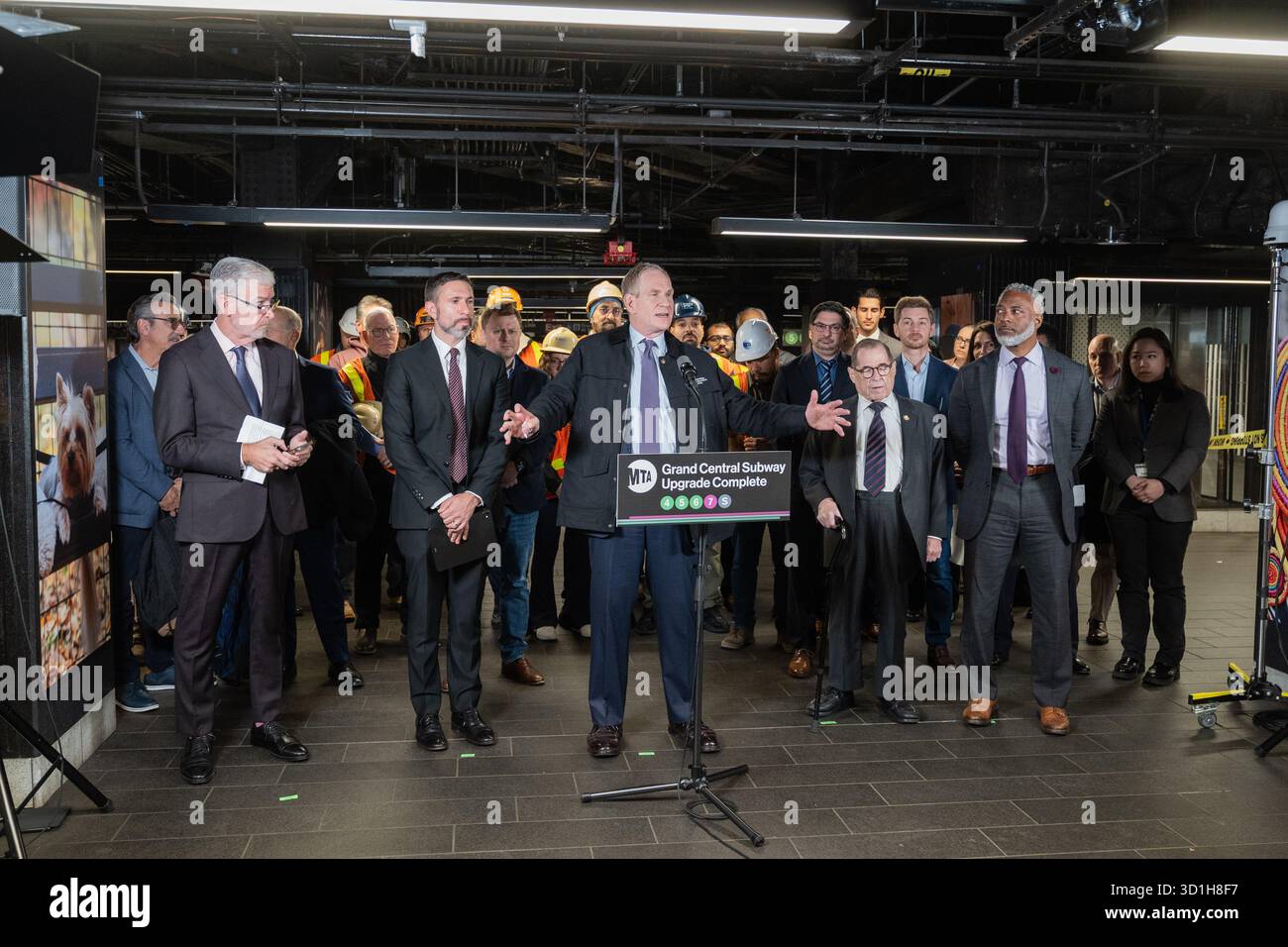 Janno Lieber, MTA Chair and CEO speaks as MTA announced completion of ...