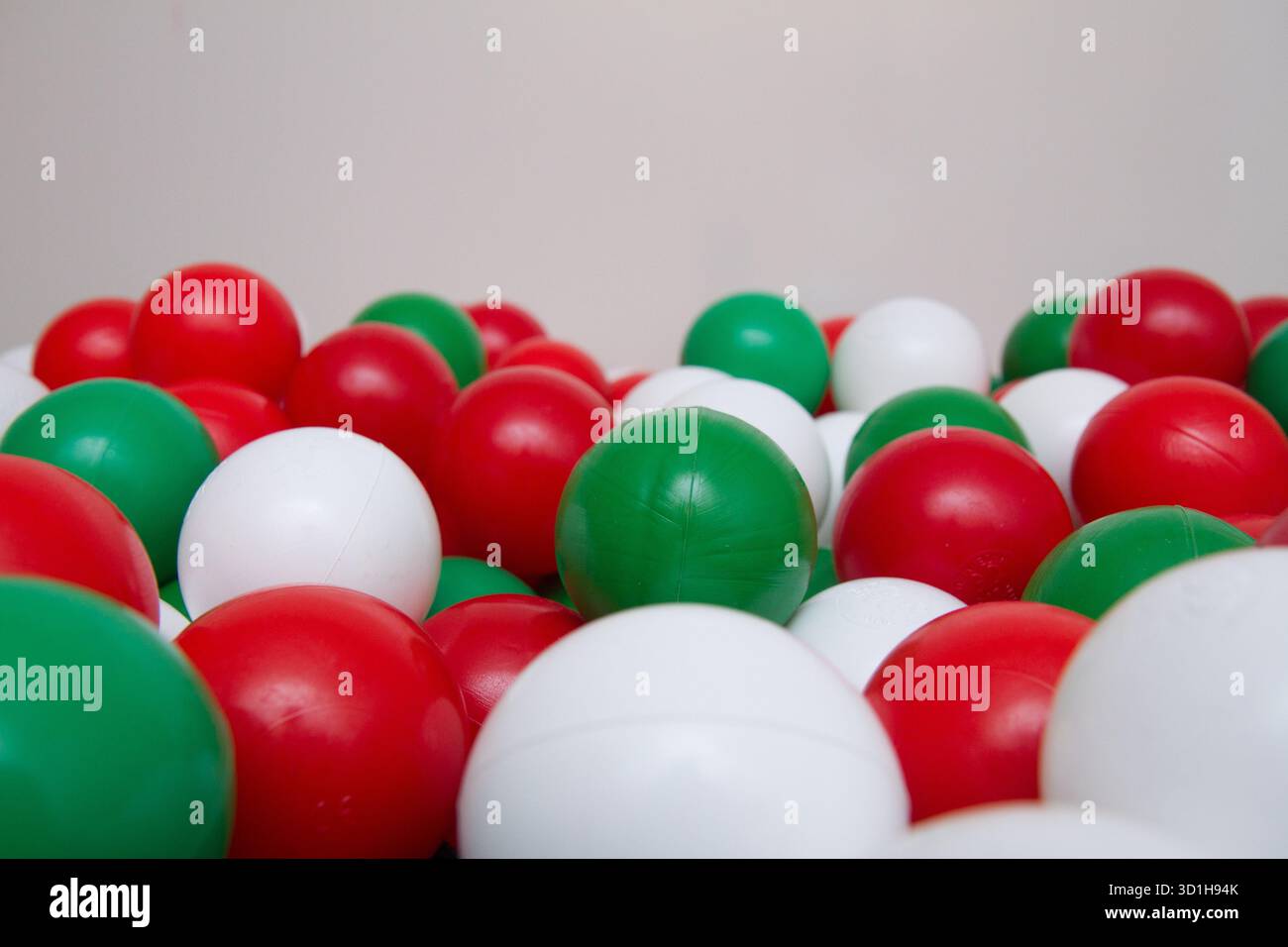 BINGO BALLS, GENERIC: Generic photograph of a sea of plastic bingo ...