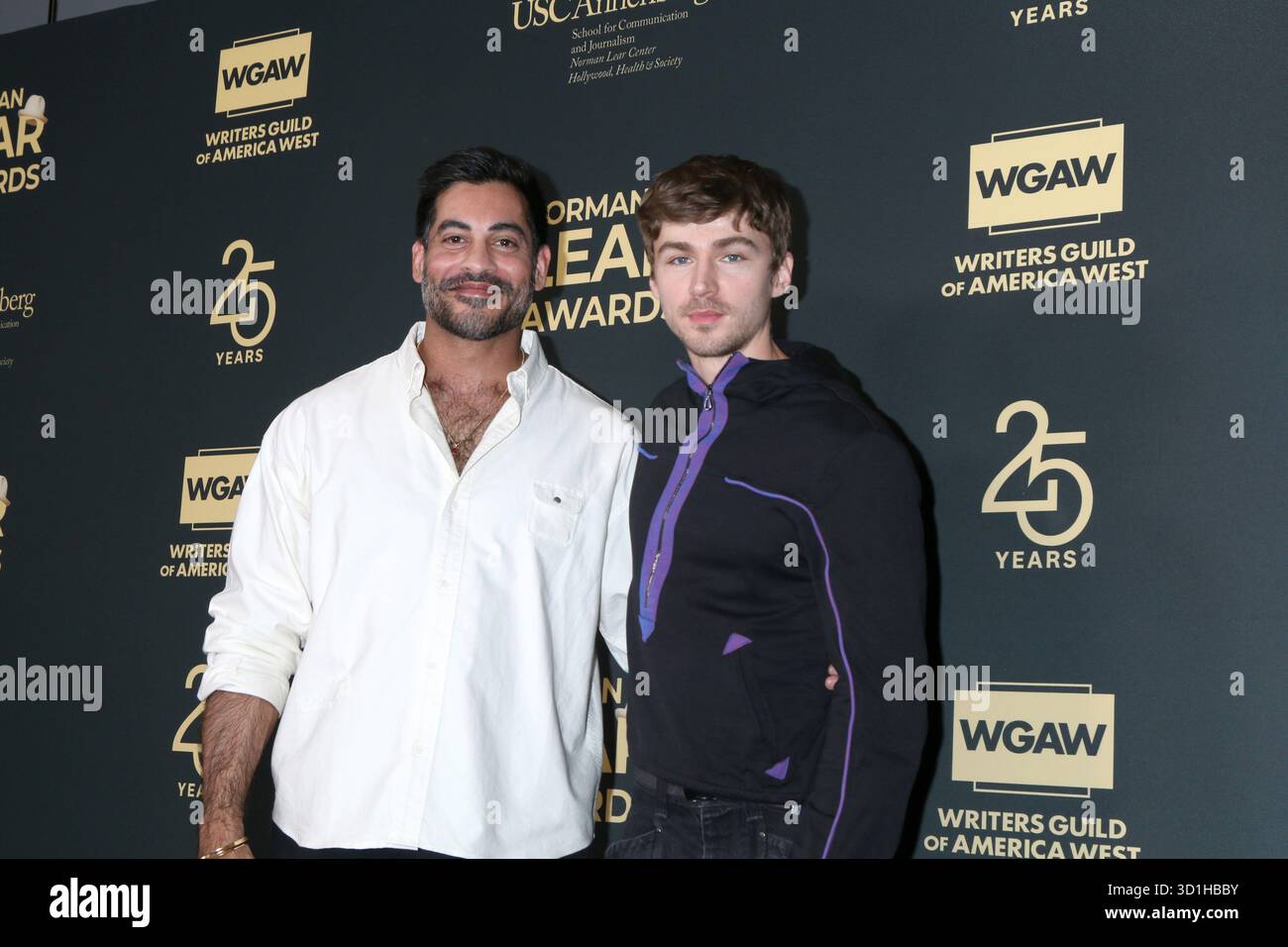 LOS ANGELES - OCT 27: Sachin Bhatt, Miles Heizer at the 2025 Norman ...