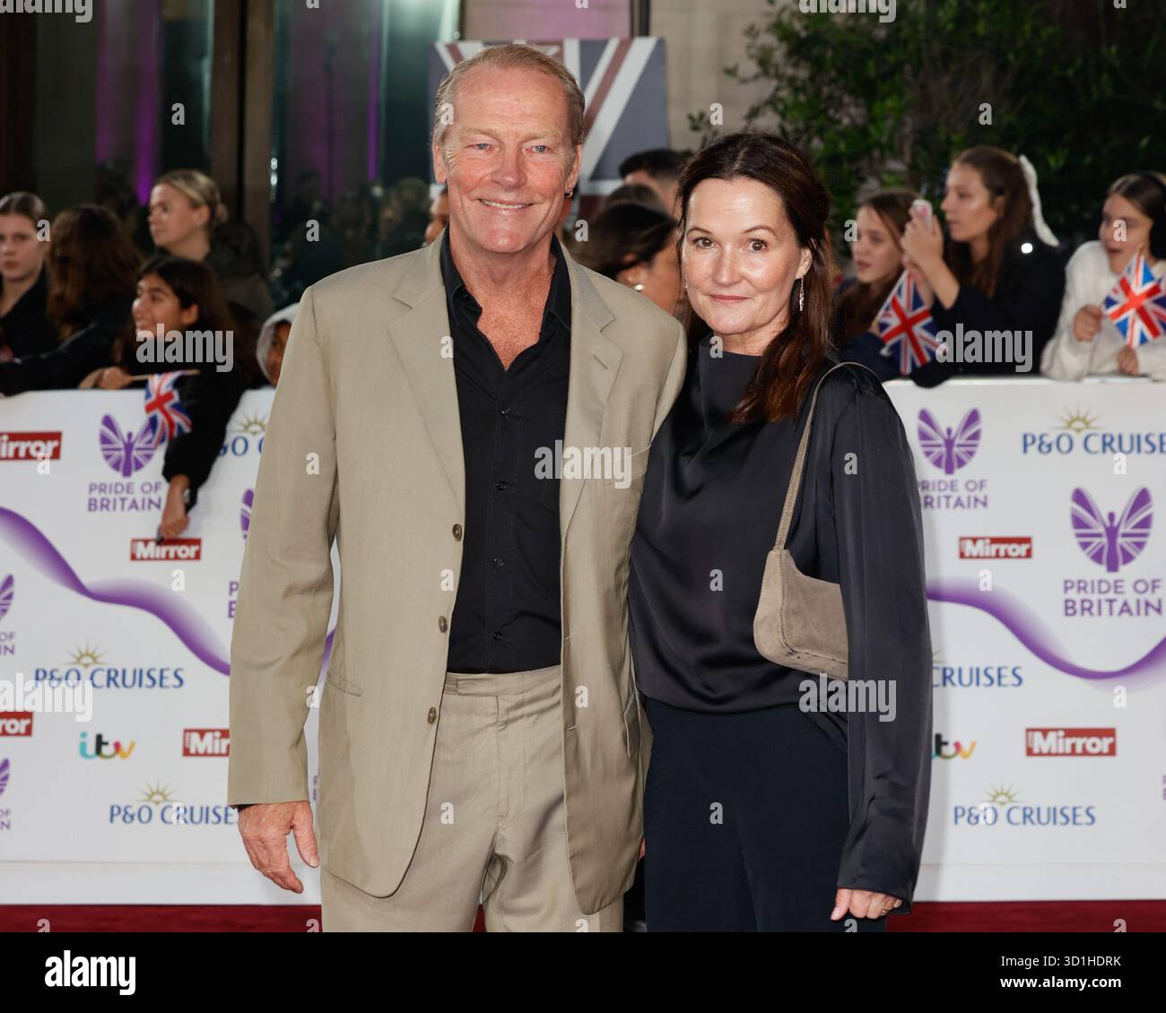 Iain Glen and Charlotte Emerson attend the Pride of Britain Awards 2025 ...