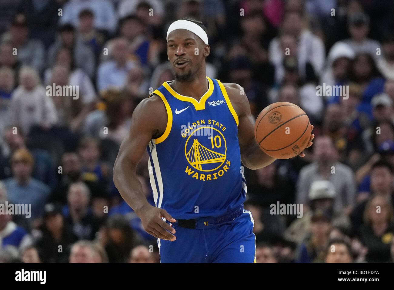Golden State Warriors forward Jimmy Butler III (10) during an NBA ...