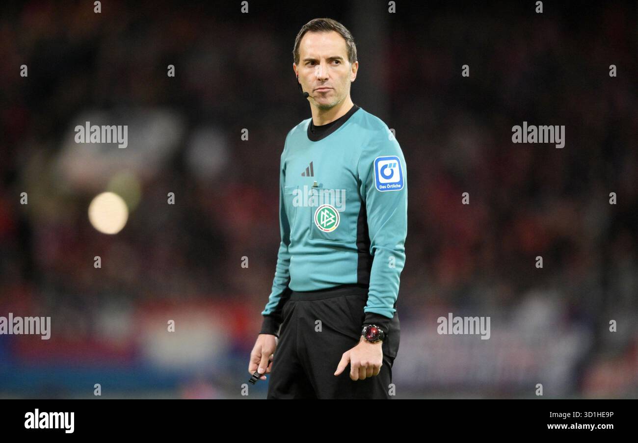Referee Benjamin Brand Heidenheim, October 28, 2025, Football, DFB ...
