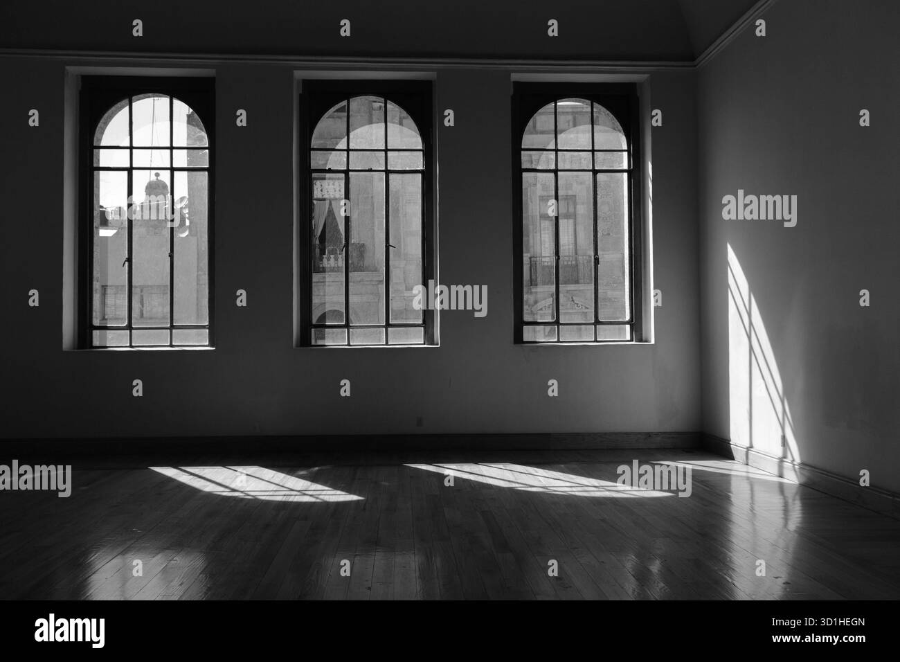 Quiet interior space Black and White Stock Photos & Images - Alamy