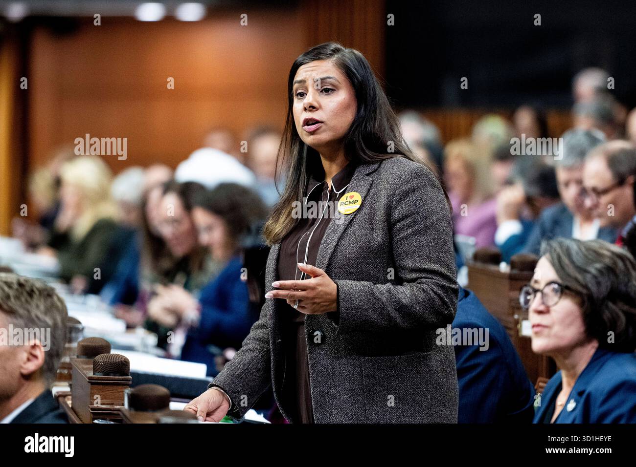 Secretary of State of Combatting Crime Ruby Sahota rises in the House ...