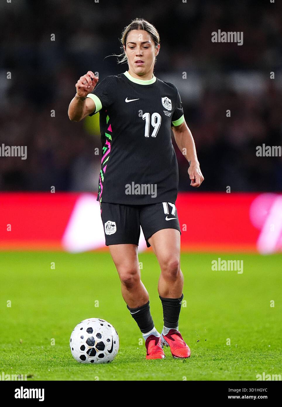Australia's Katrina Gorry during the international friendly match at ...