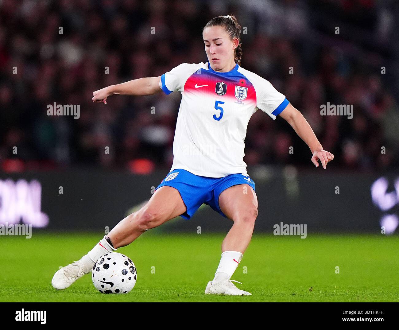 England's Maya Le Tissier during the international friendly match at ...