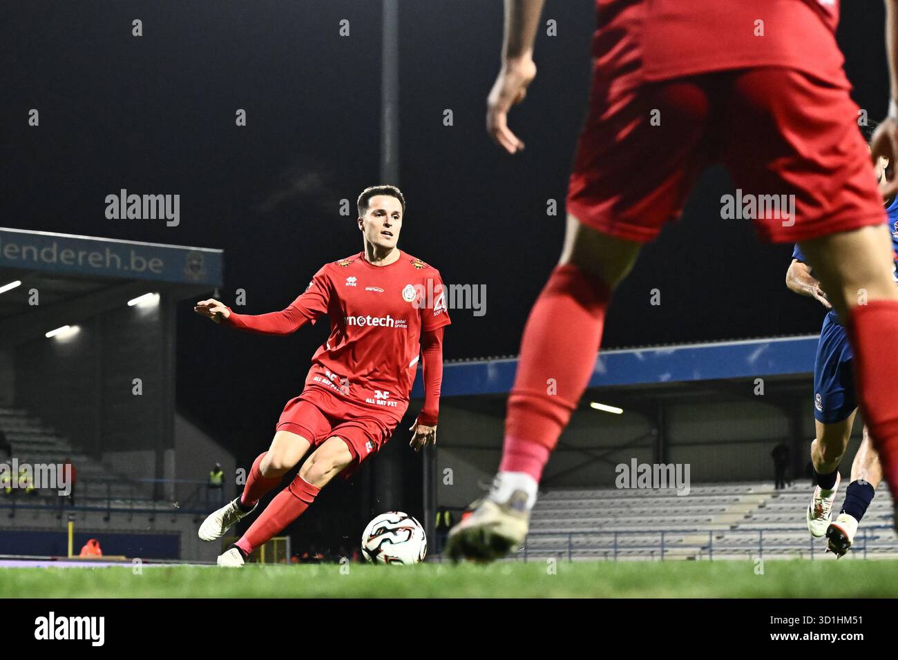 Olympic's Olivier Sarkic pictured in action during a soccer game ...