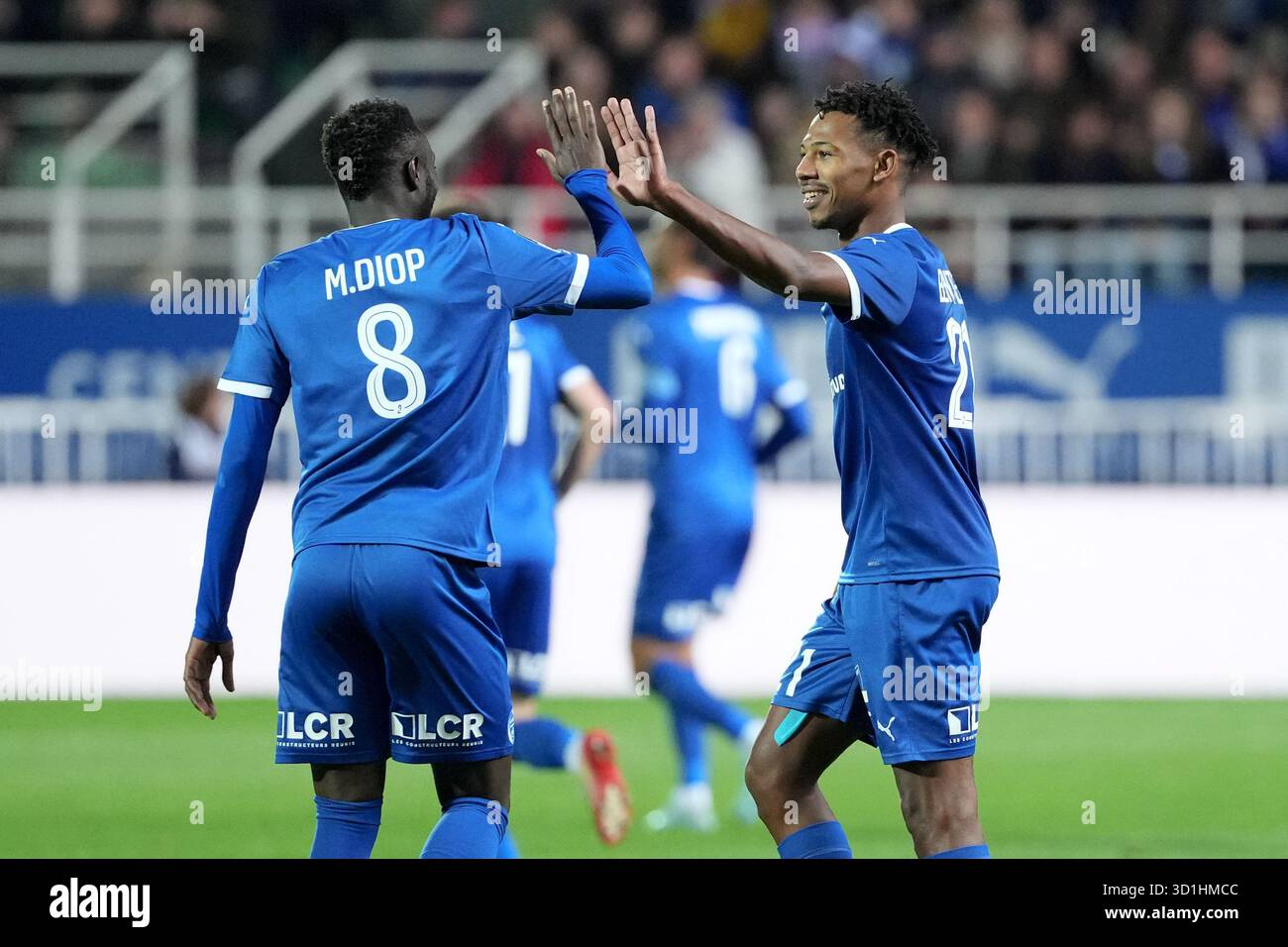 21 Tawfik BENTAYEB (estac) during the Ligue 2 BKT match between Troyes ...