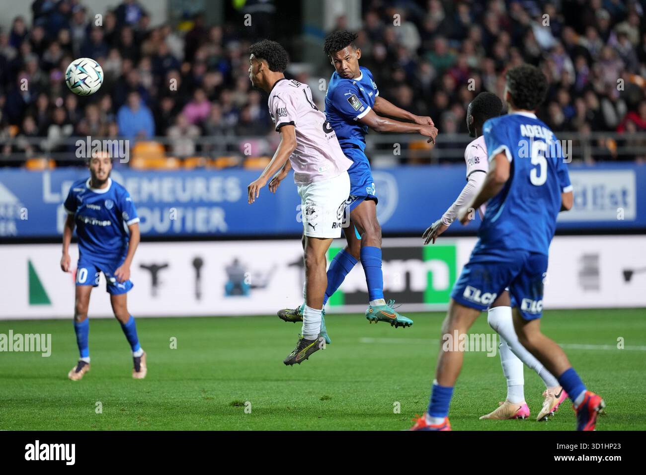 21 Tawfik BENTAYEB (estac) during the Ligue 2 BKT match between Troyes ...