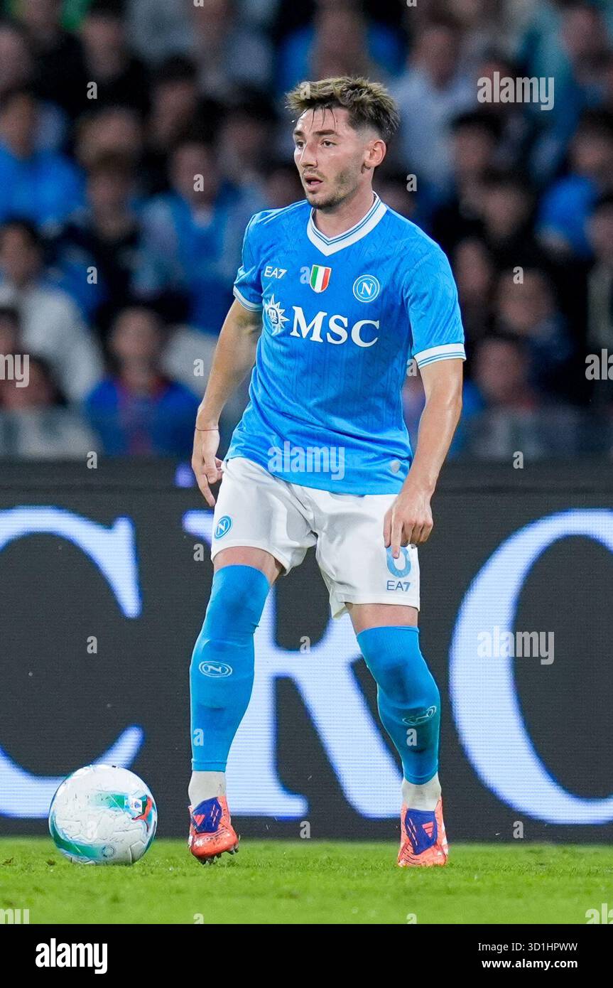 Billy Gilmour of SSC Napoli in action during the serie Serie A Enilive ...