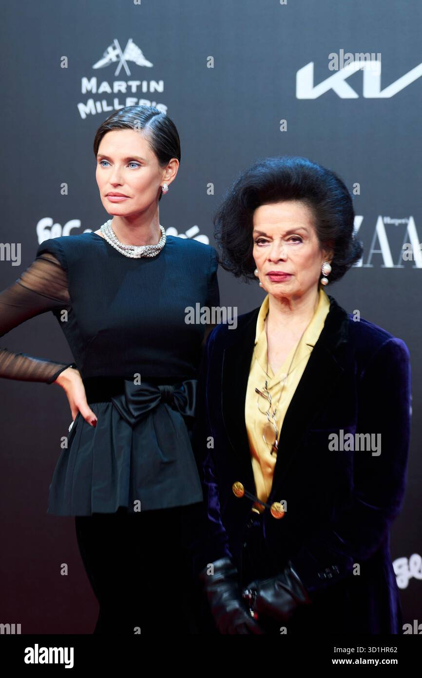 Madrid. Spain. 20251028, Bianca Balti, Bianca Jagger attends Bazaar ...